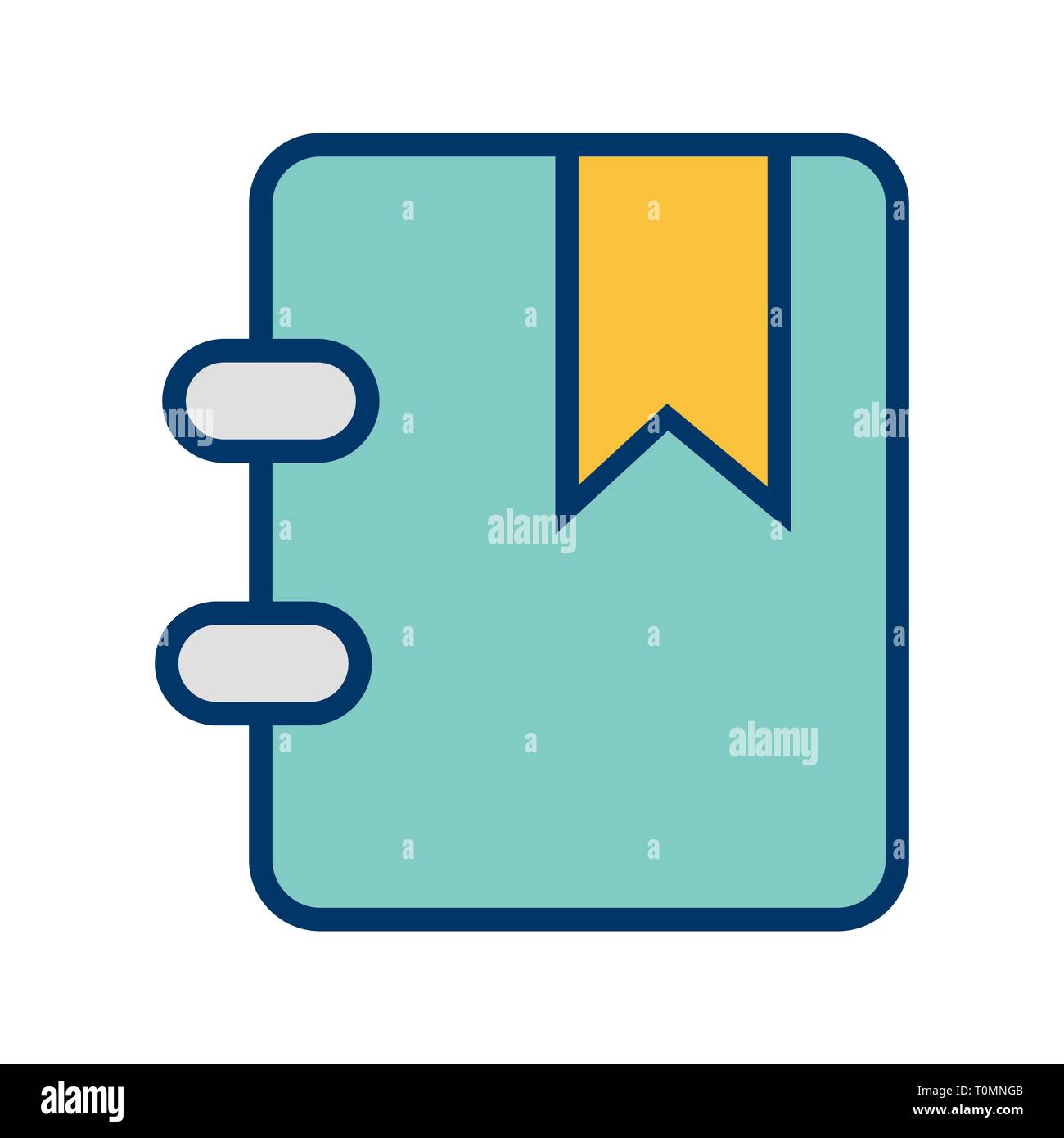 Bookmarked icon hi-res stock photography and images - Alamy