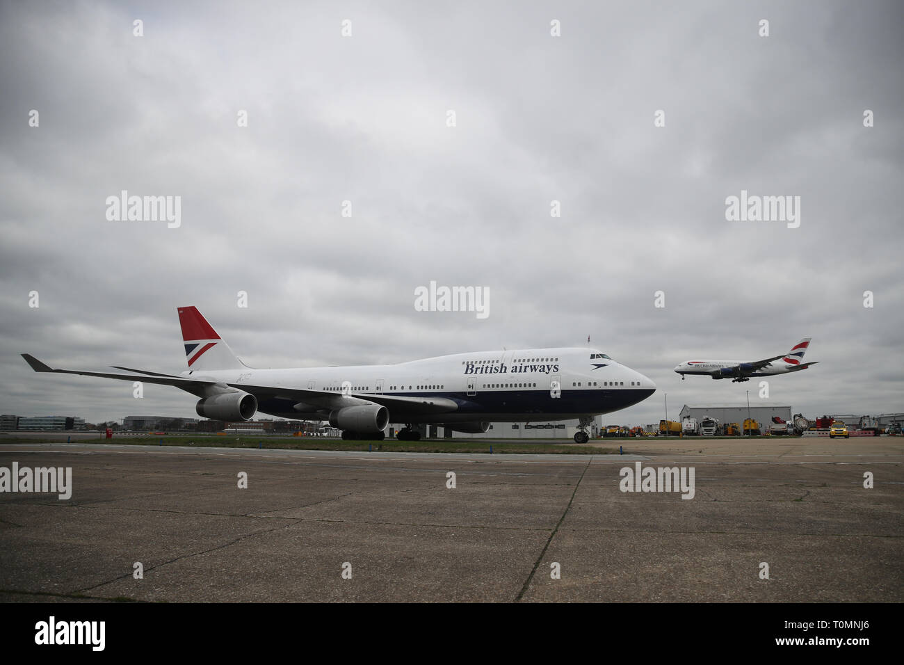 A Boeing 747 in British Airways Negus livery, part of British Airways ...