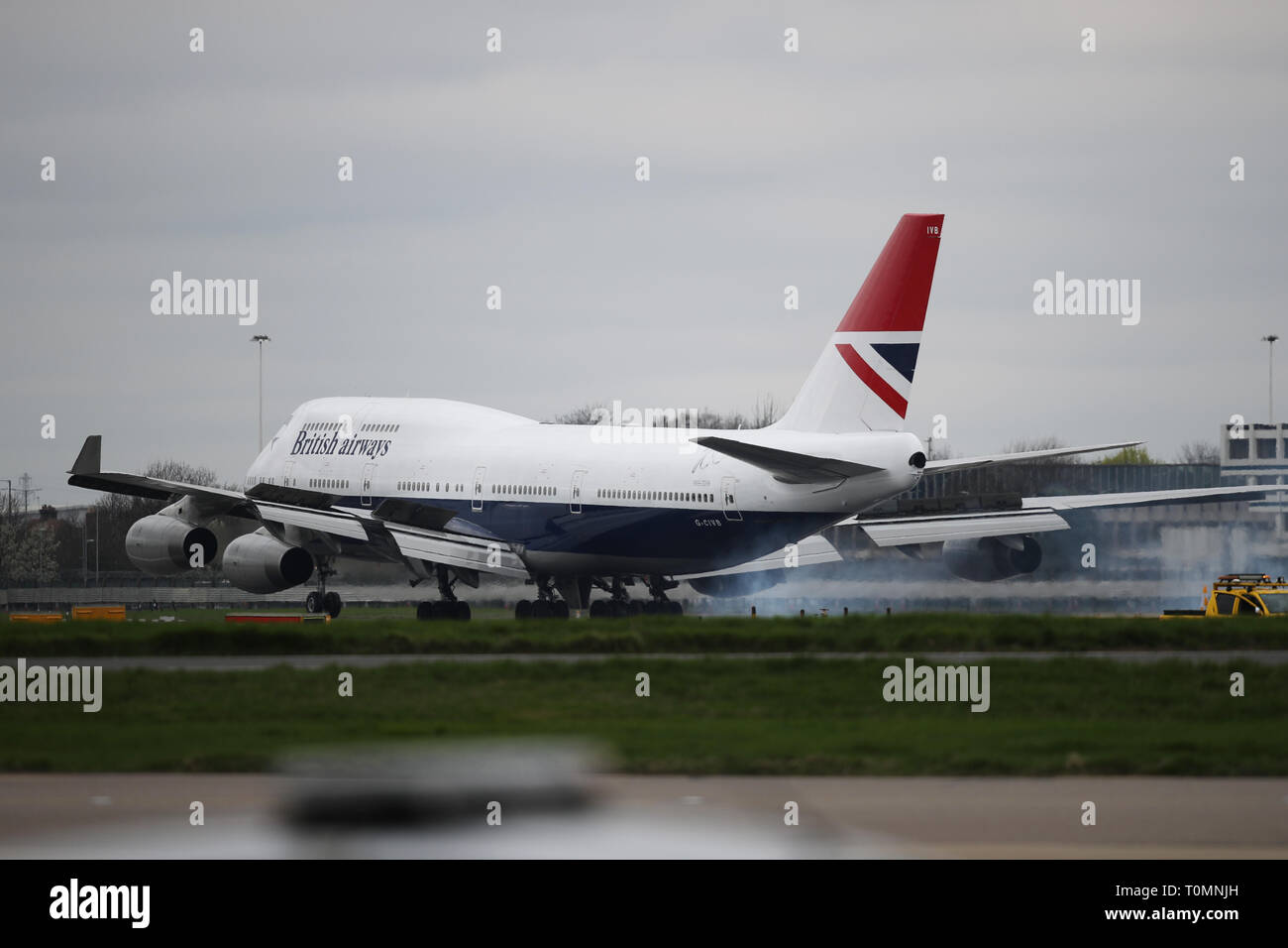 A Boeing 747 in British Airways Negus livery, part of British Airways ...