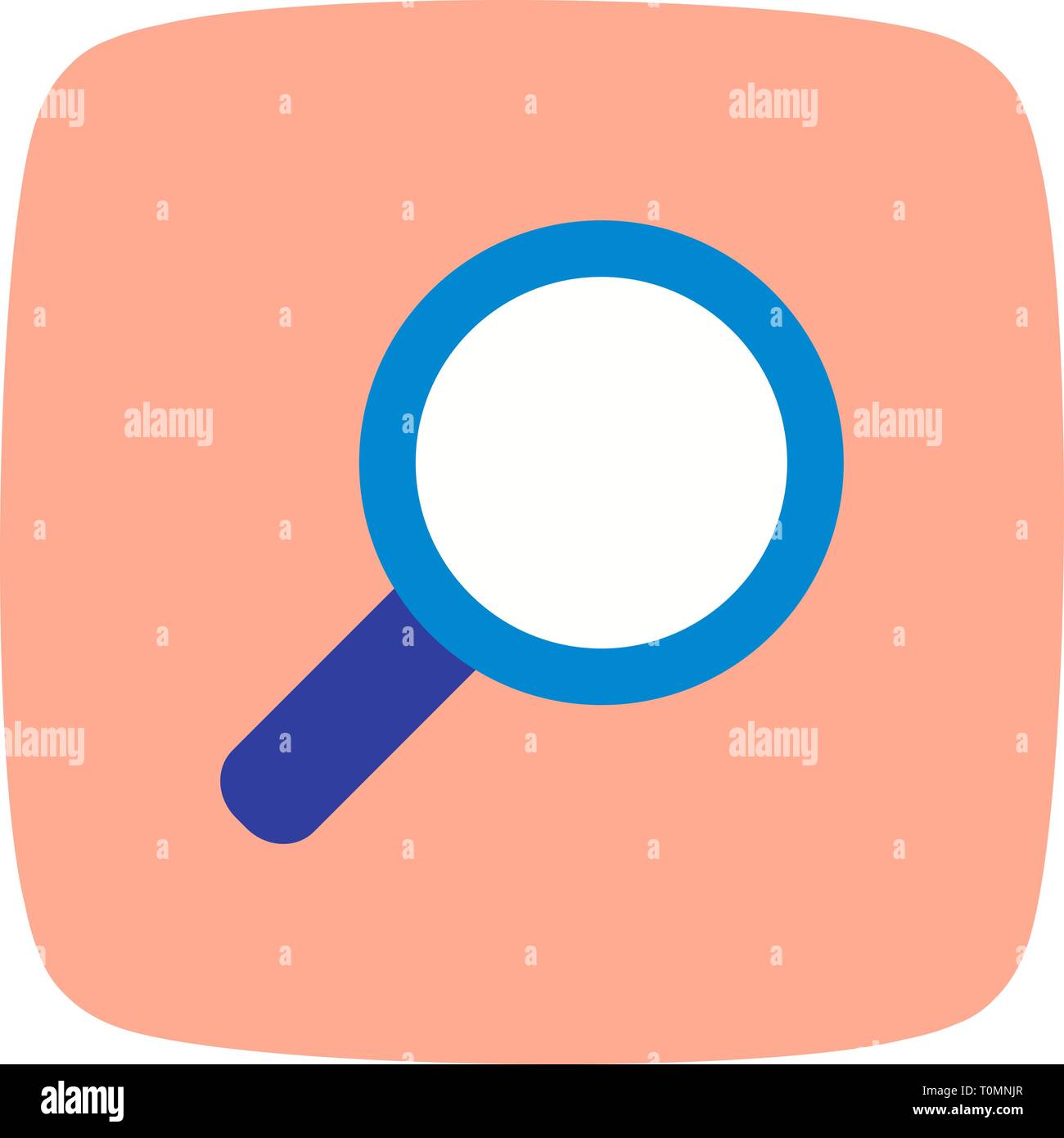 Illustration Find Icon Stock Photo - Alamy
