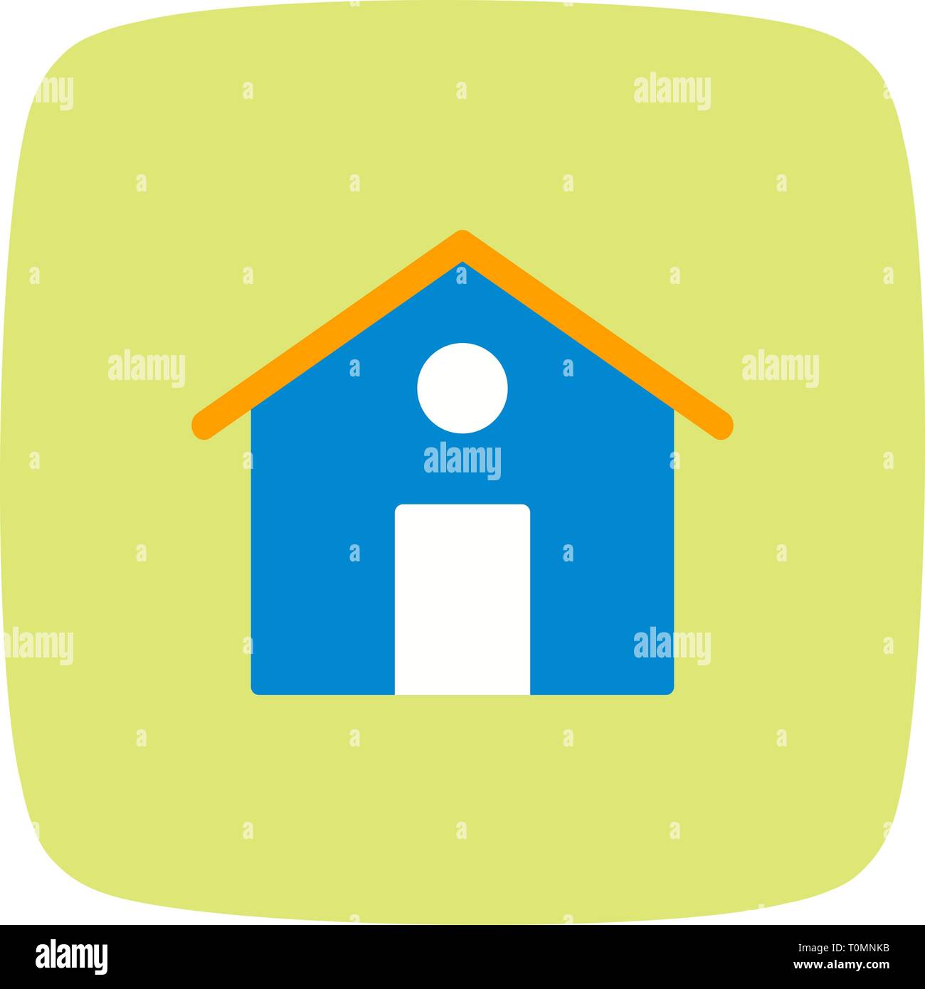 Illustration Home Icon Stock Photo - Alamy