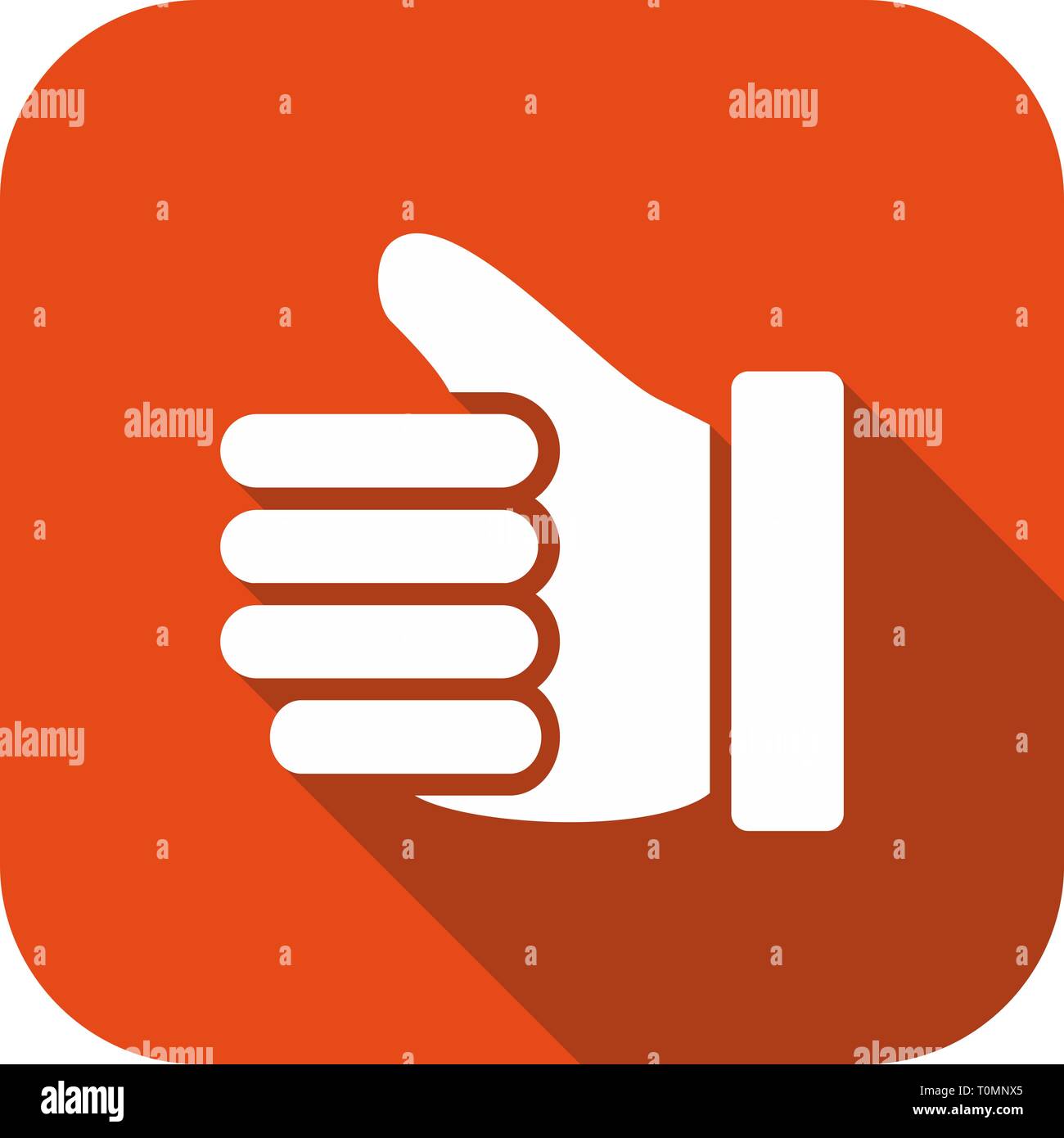Illustration Like Icon Stock Photo - Alamy