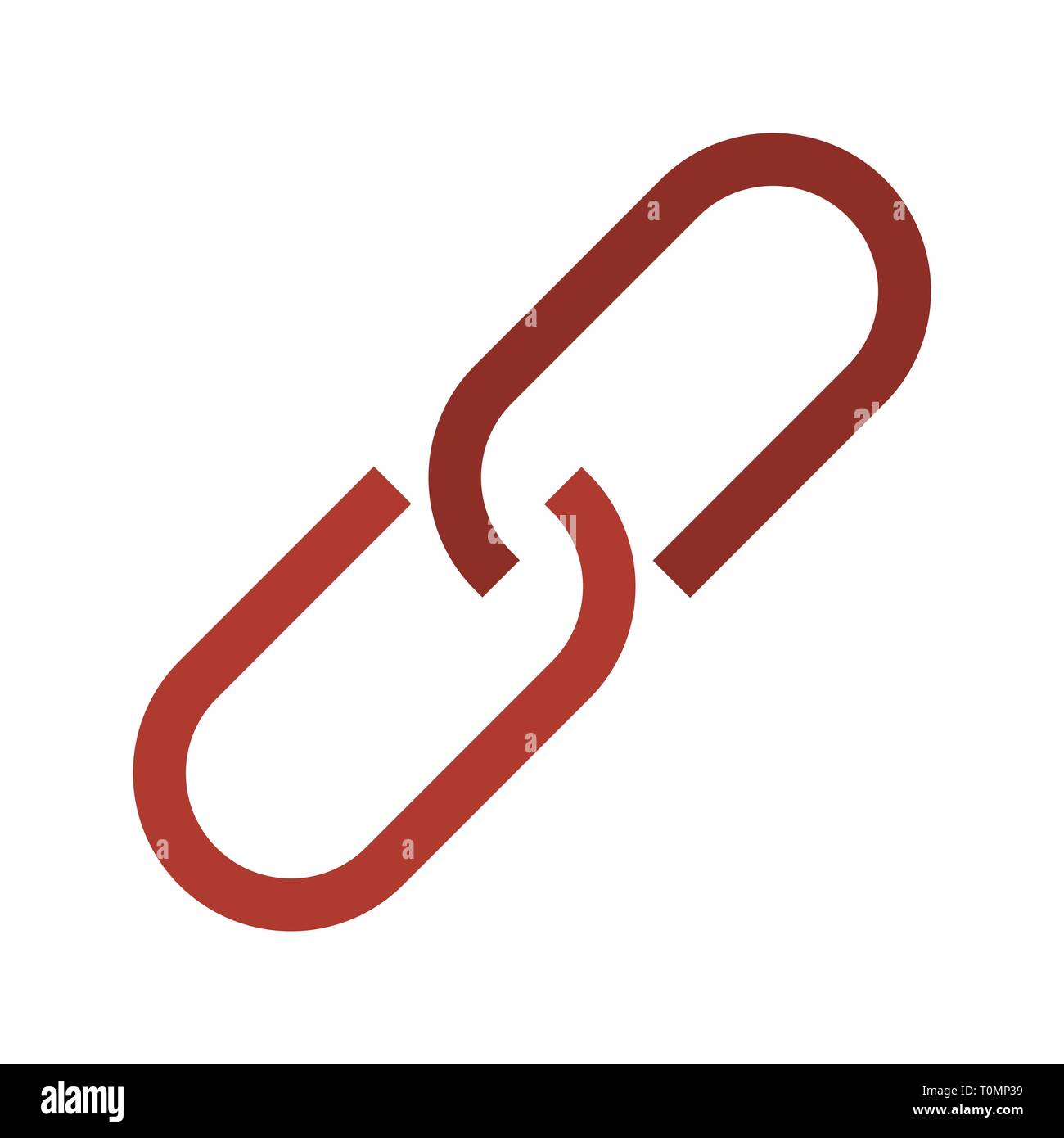 Illustration Link Icon Stock Photo - Alamy