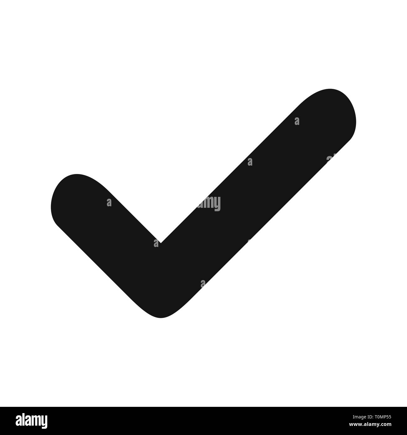 Illustration Valid Icon Stock Photo - Alamy
