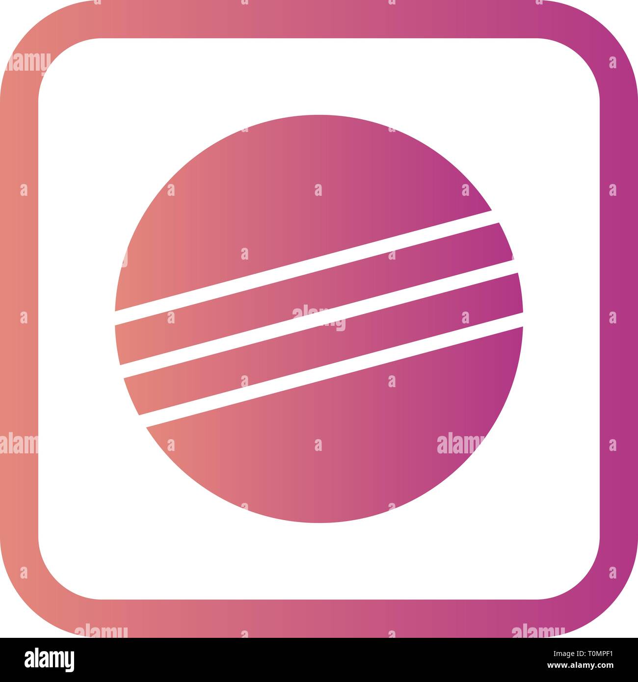 Illustration Eclipse Icon Stock Photo - Alamy