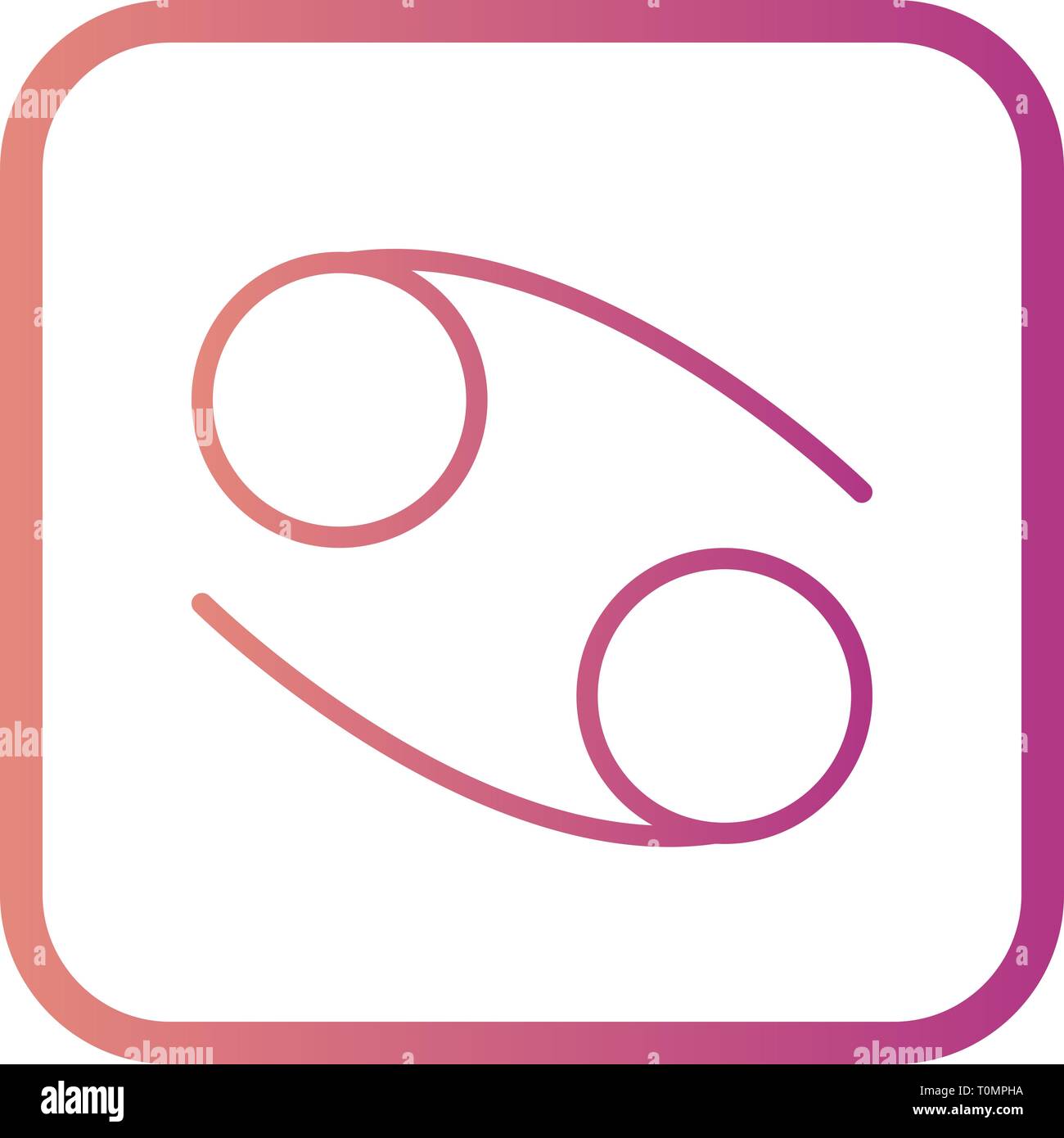 Illustration Cancer Icon Stock Photo - Alamy