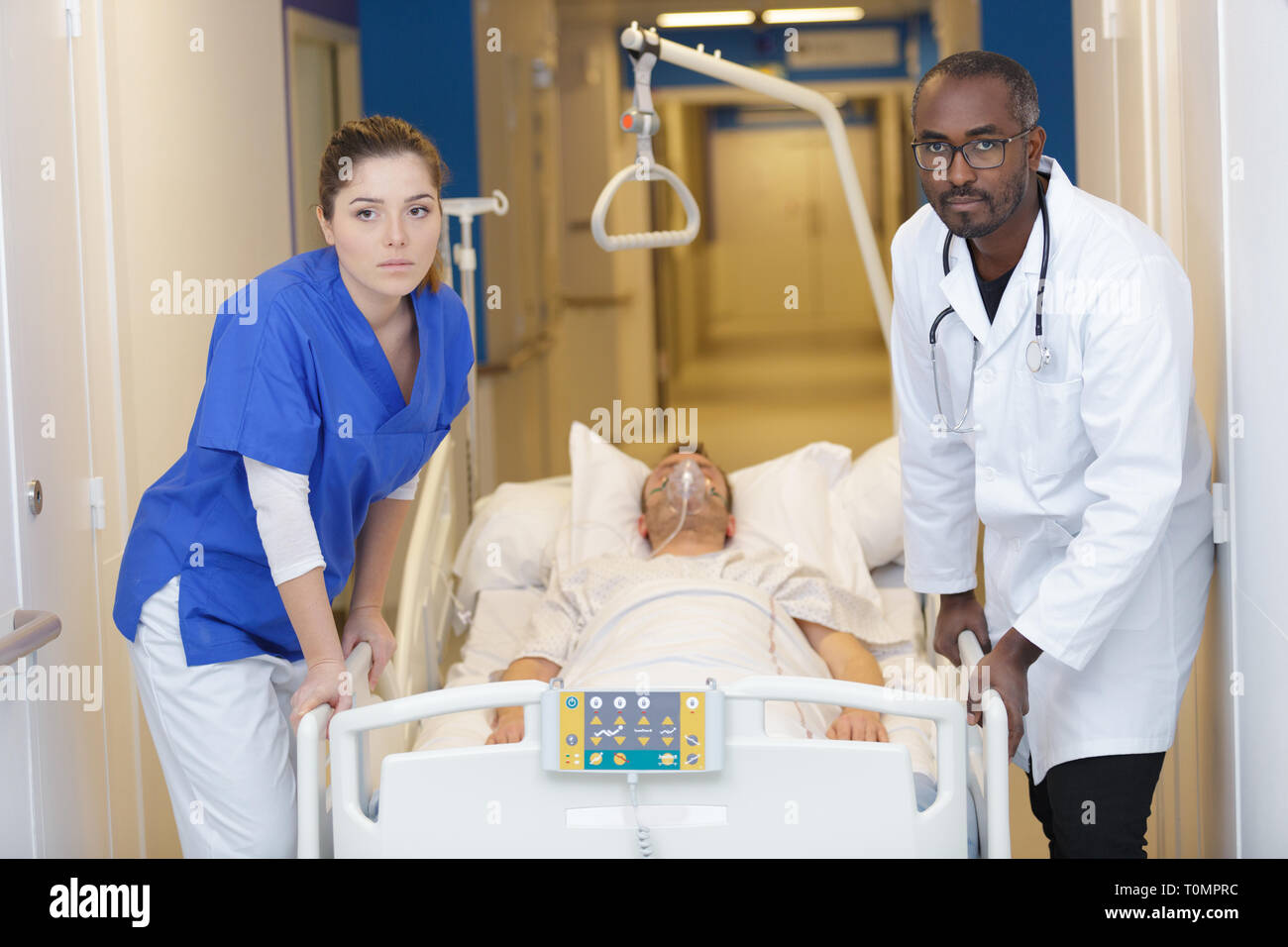 Hospital Transfer Stretcher High Resolution Stock Photography and ...