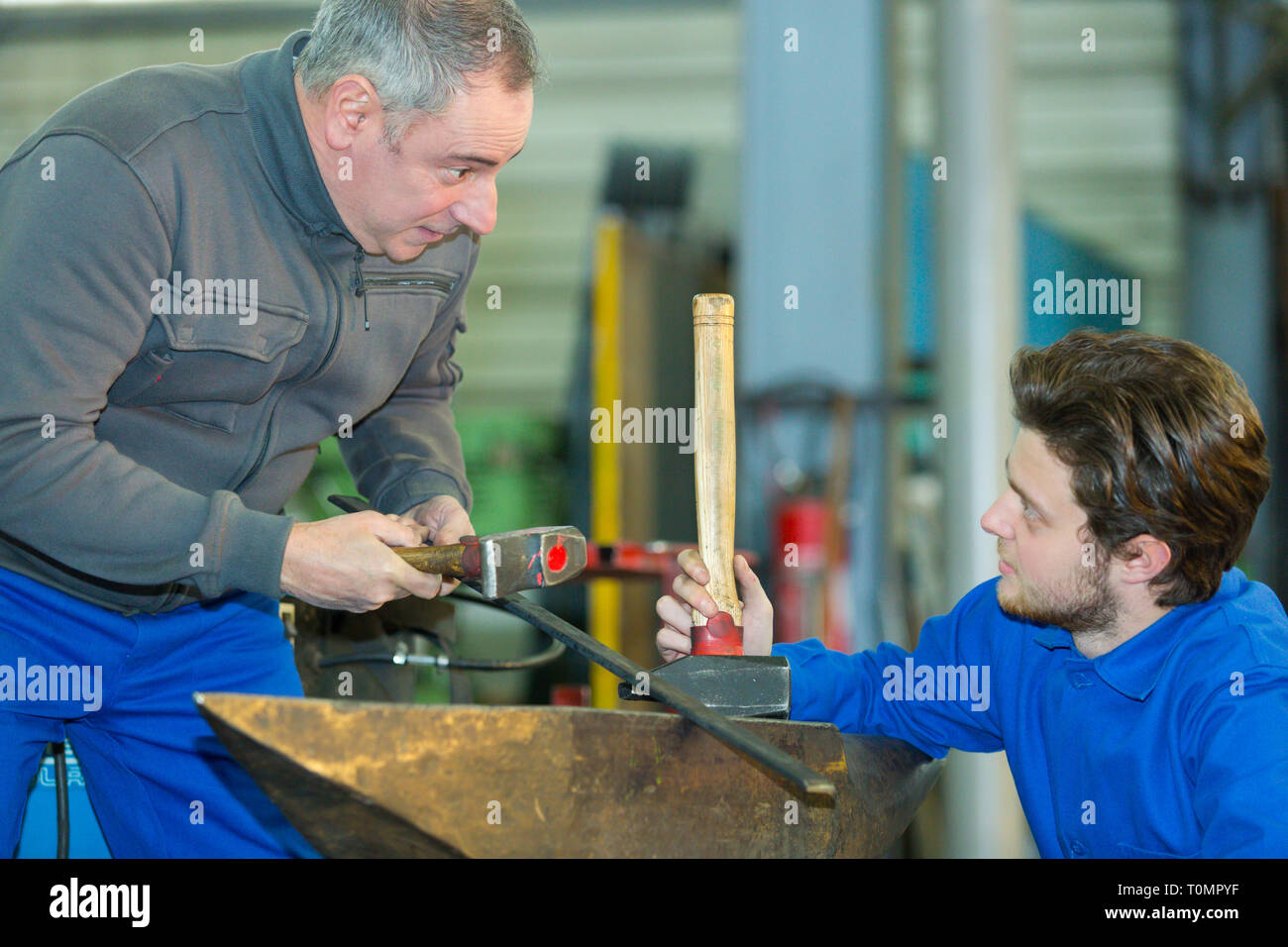Craftsman metal sheet hammer hi-res stock photography and images - Alamy