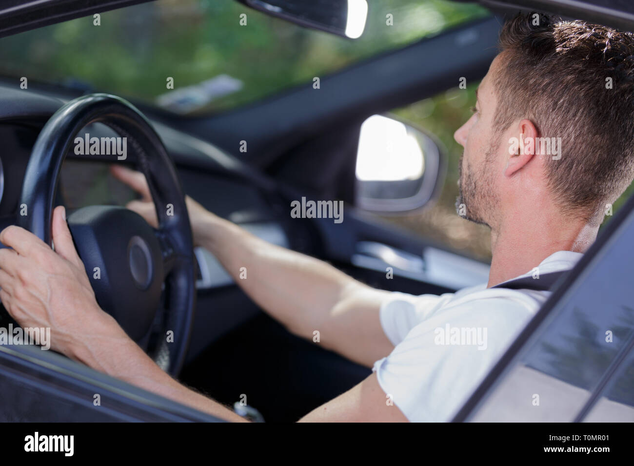Asian van driver hi-res stock photography and images - Alamy