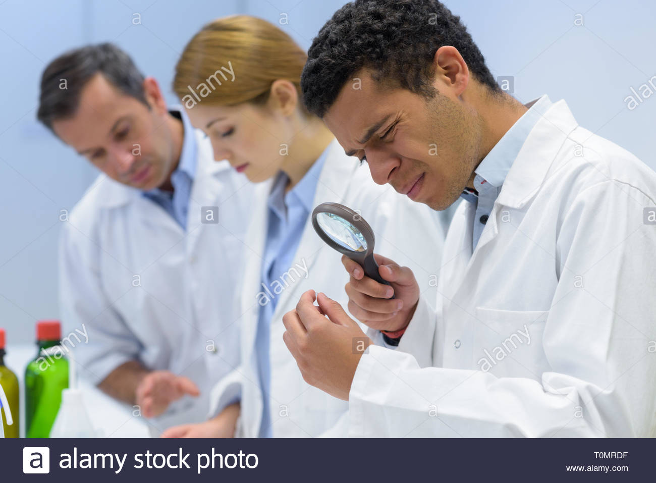 quality production inspection interns Stock Photo - Alamy