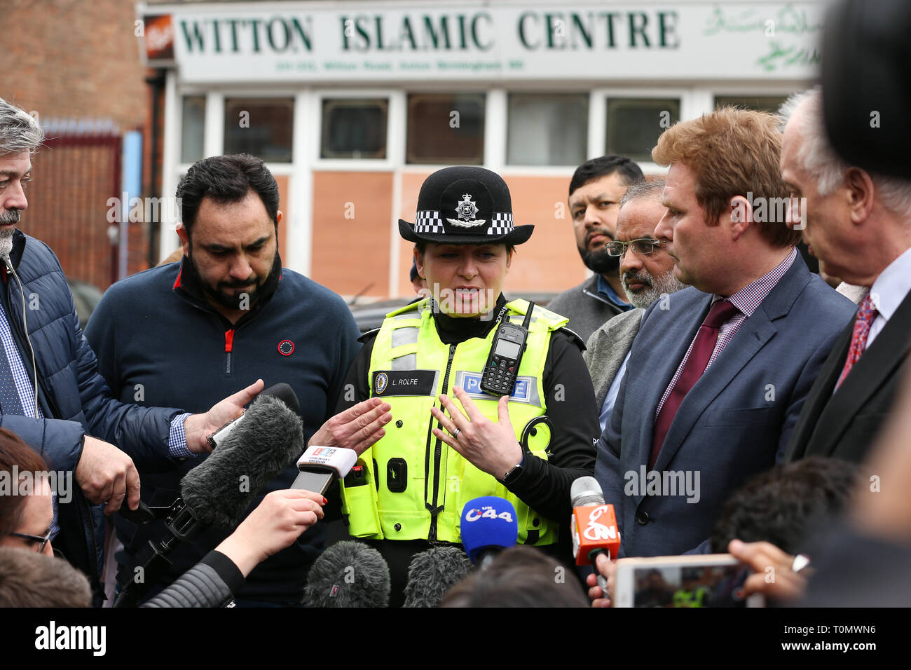 The witton islamic centre on witton road hi-res stock photography and ...