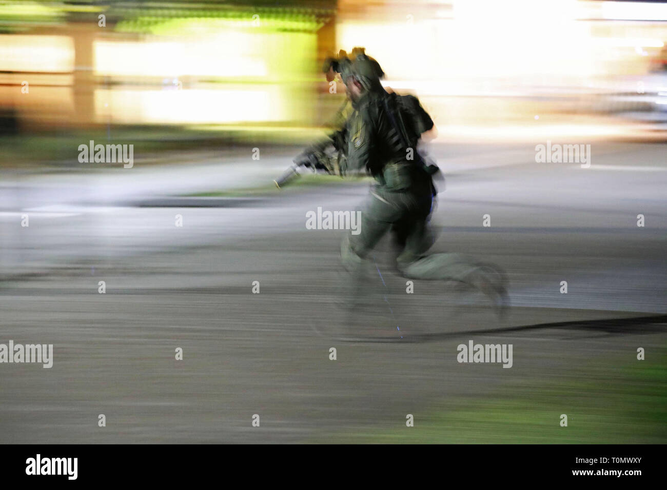 The National Task Force practising in Linköping, Sweden. The National ...
