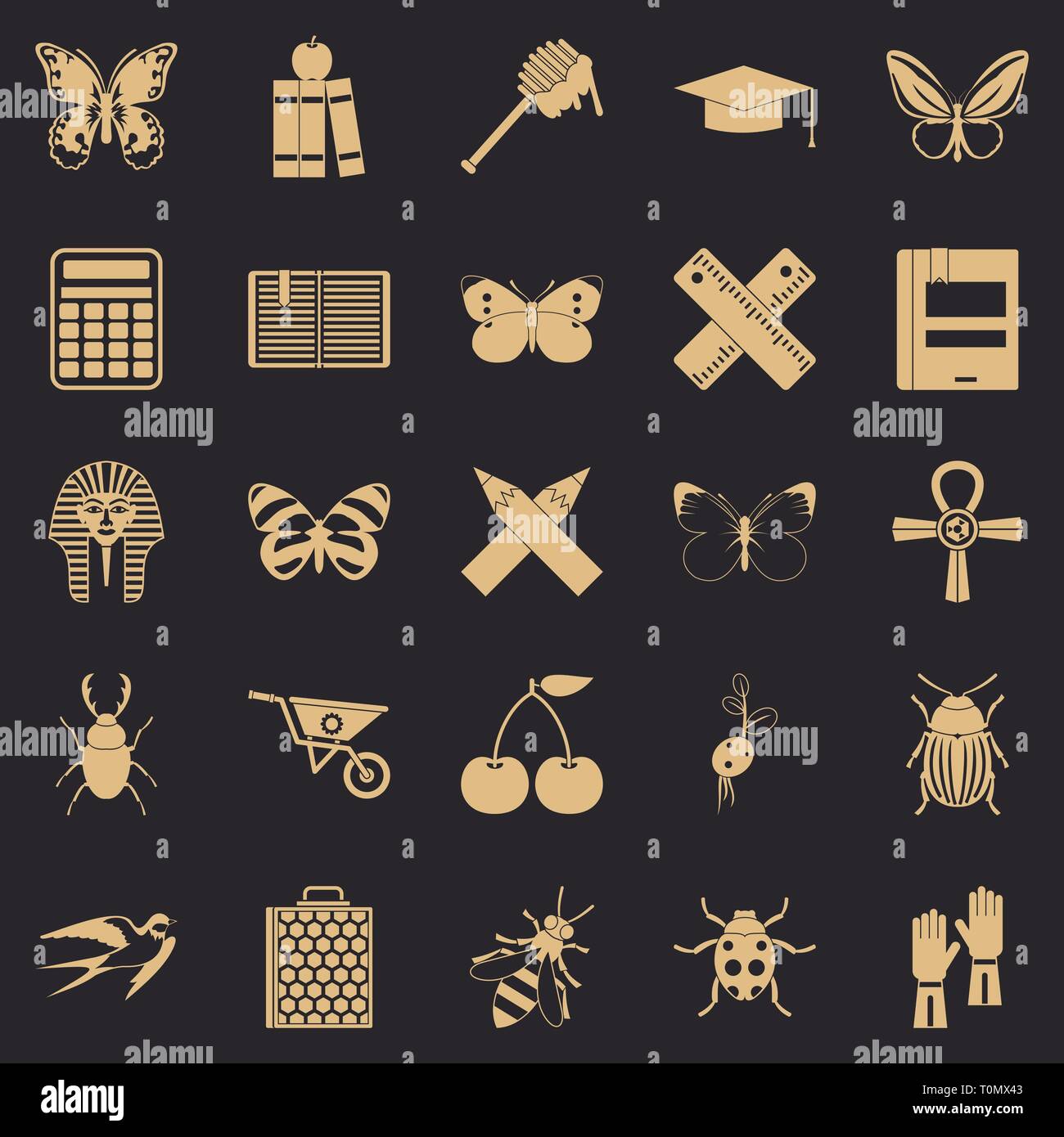 Ant and aphid Stock Vector Images - Alamy
