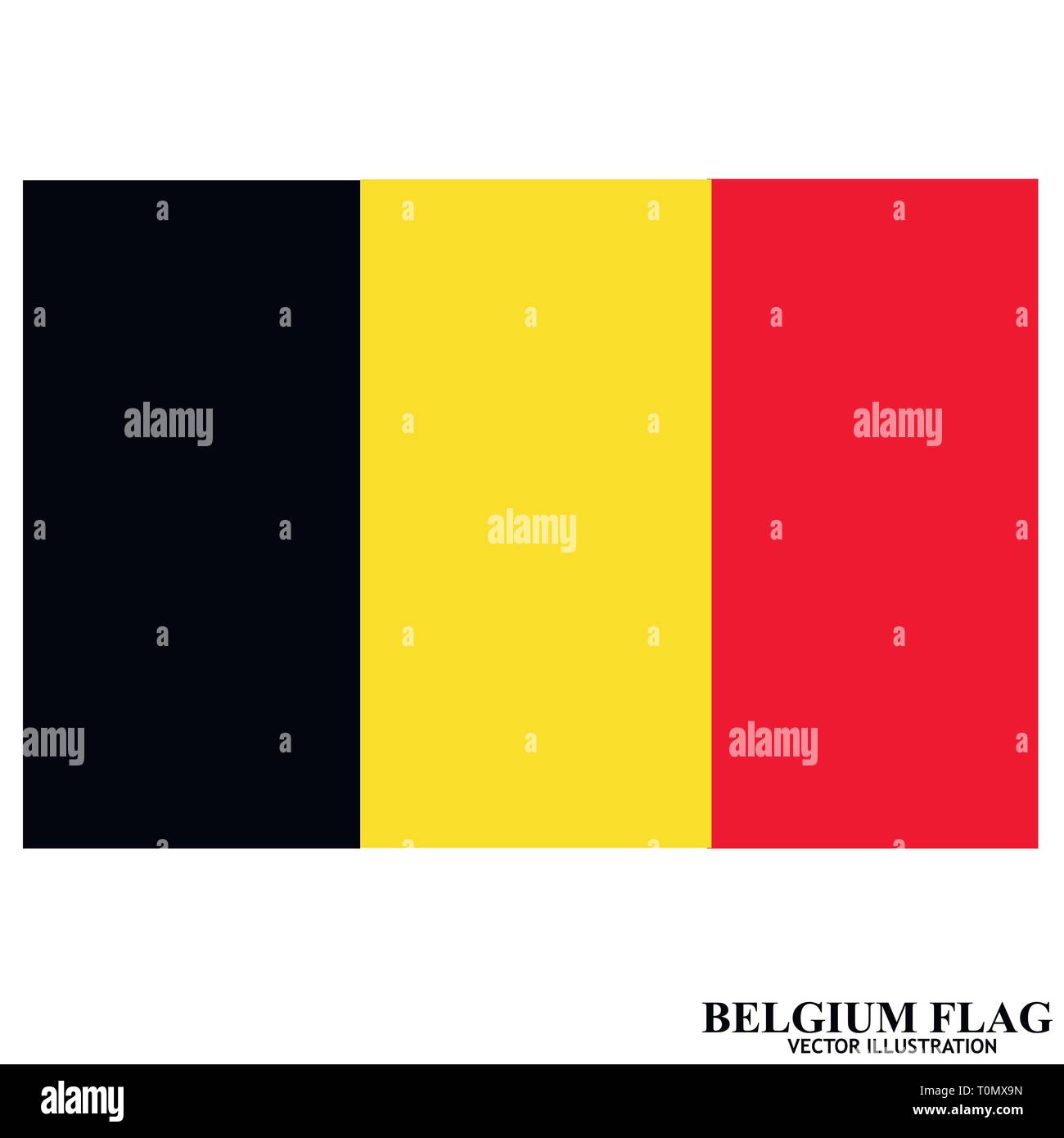 Banner with flag of Belgium. Colorful illustration with flags for web ...