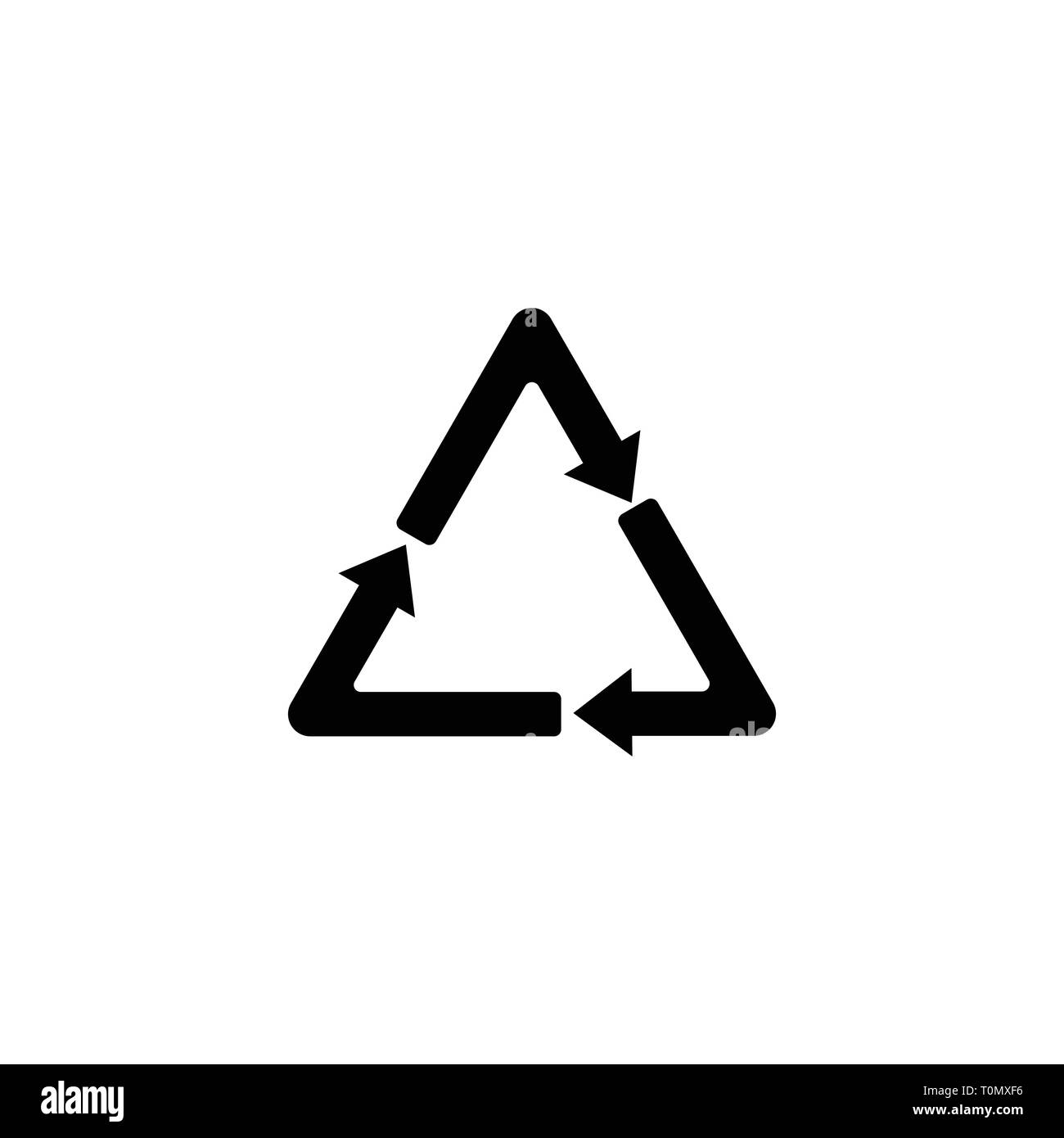 recycle icon in trendy flat style isolated on background. recycle icon ...