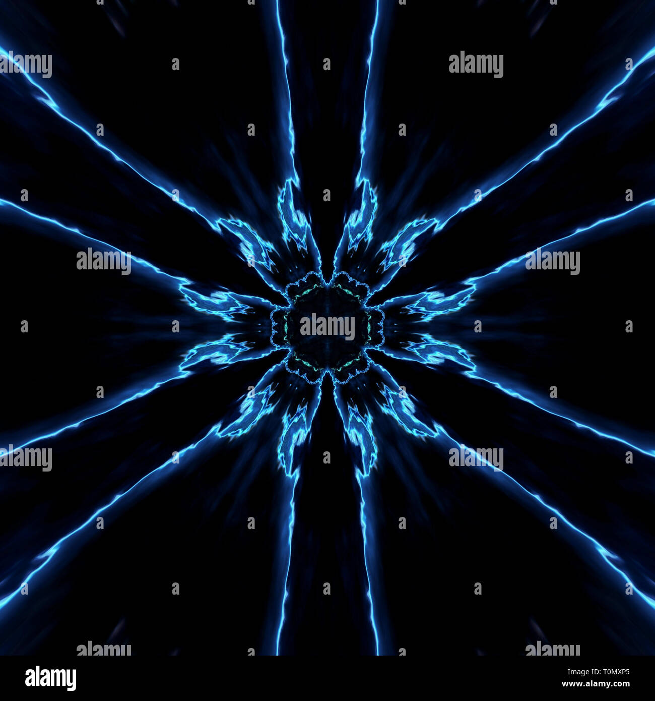 Abstract background with cosmic motifs. Surreal fractal style. Graphic ...