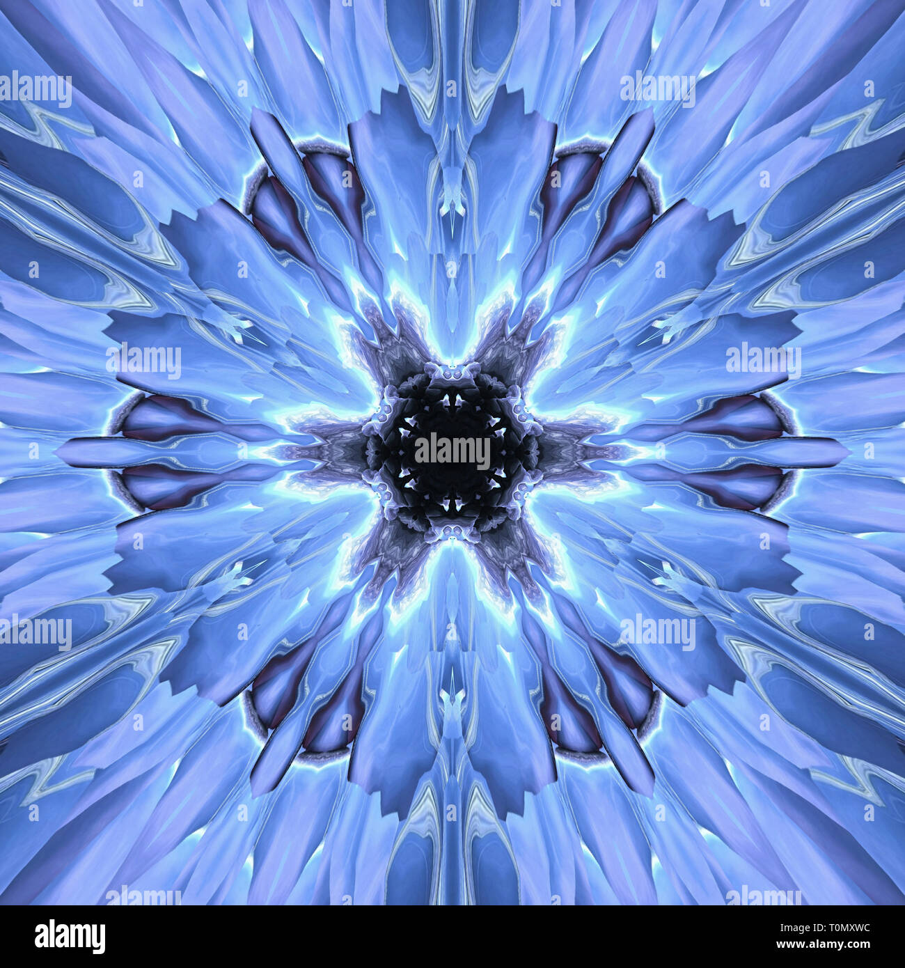 Abstract background with cosmic motifs. Surreal fractal style. Graphic ...