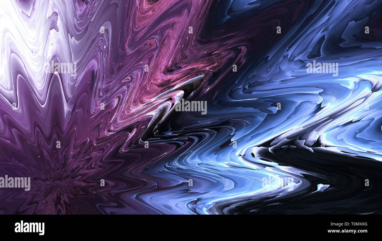 Abstract galaxy watercolor background. Colorful cosmic texture. Oil ...