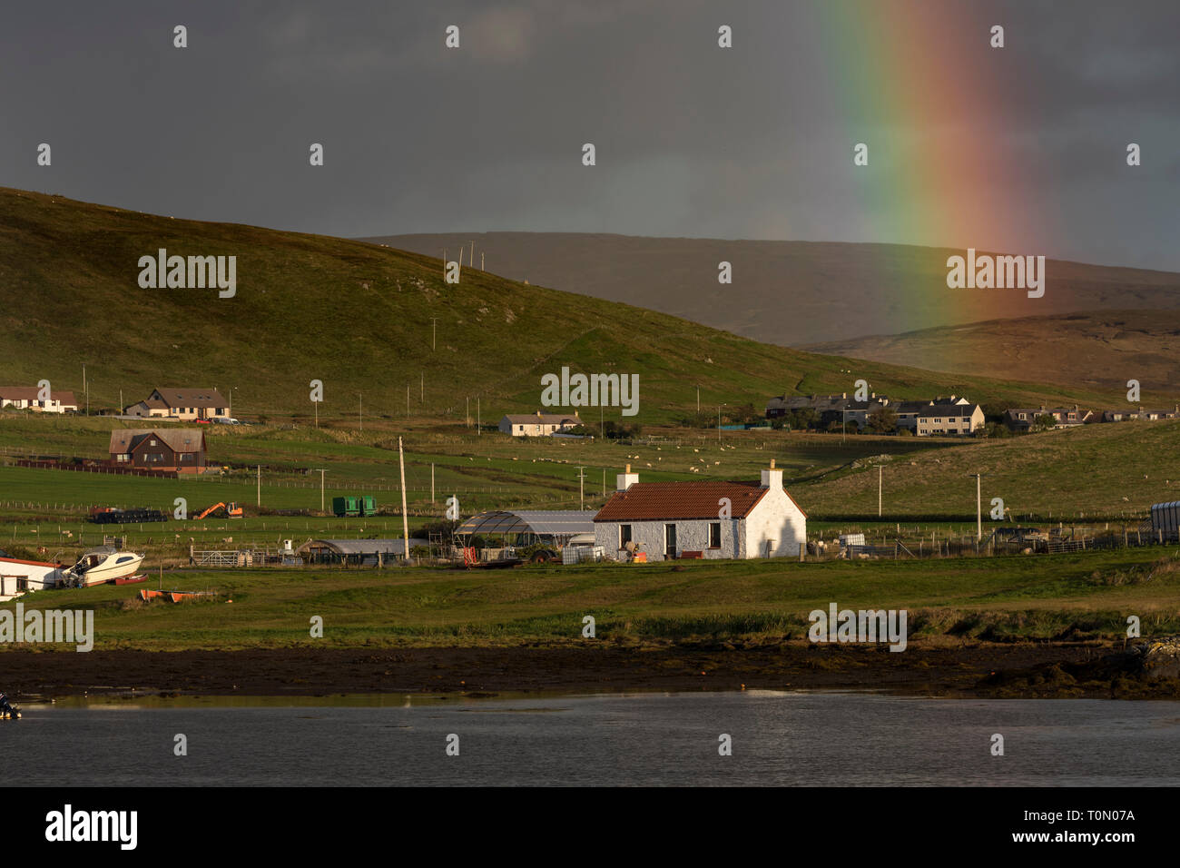 Shetland croft hi-res stock photography and images - Alamy