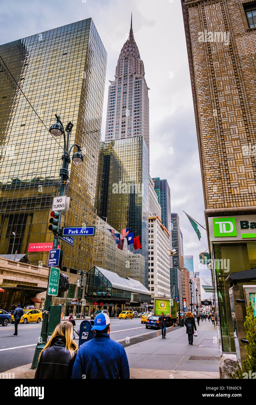 Typical New York City Street View Stock Photo - Alamy