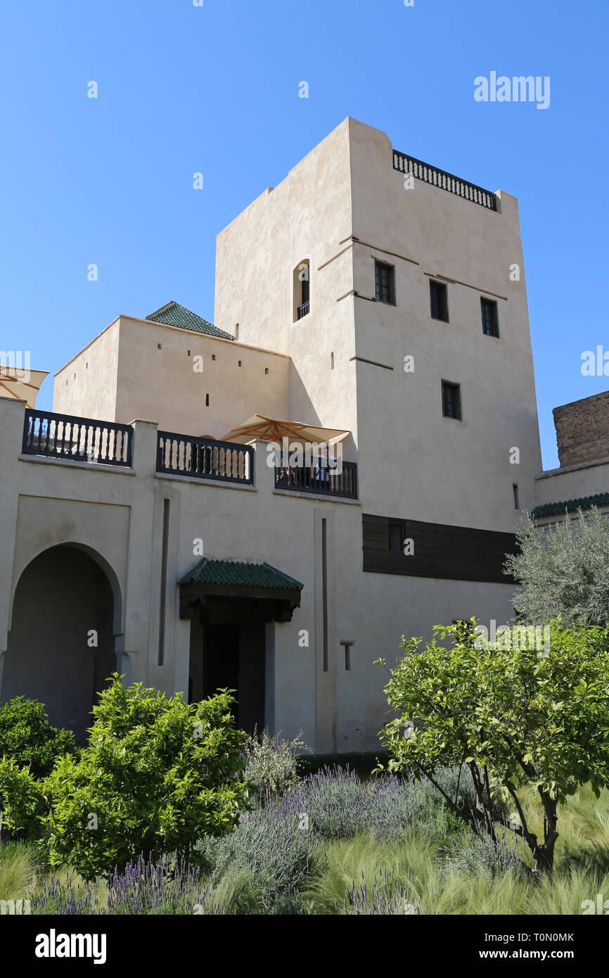 Morocco marrakech jardin secret hi-res stock photography and images - Alamy