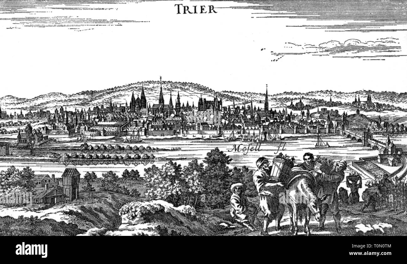 Trier germany view Black and White Stock Photos & Images - Alamy