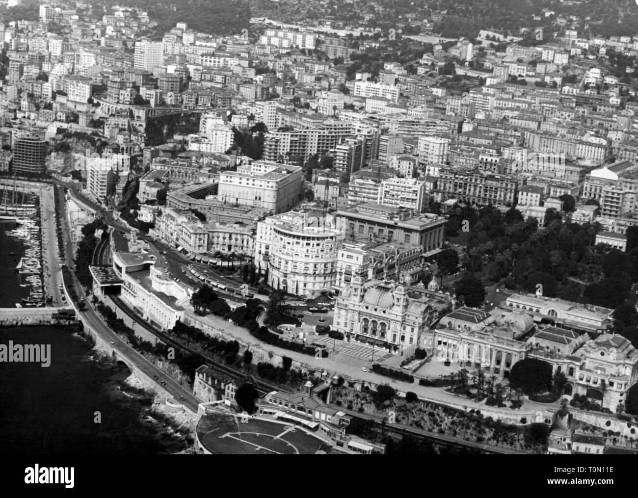 geography / travel, Monaco, building, Hotel de Paris and Casino Monte ...
