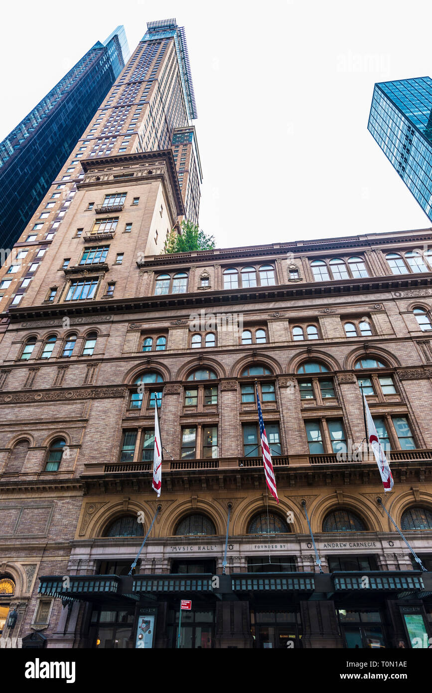 Carnegie hall manhattan new york hi-res stock photography and images ...