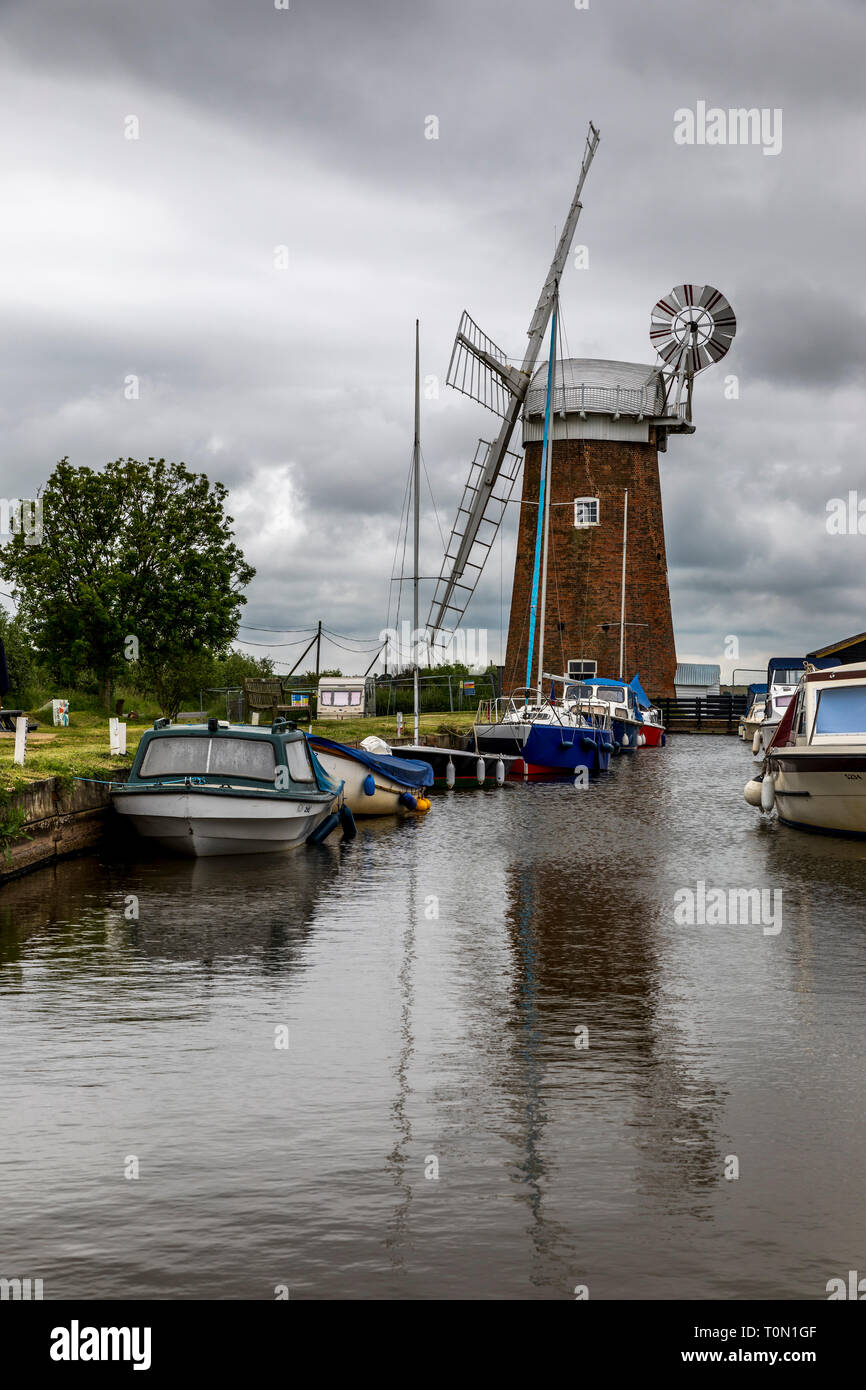 Horsey Mill; Norfolk; UK Stock Photo - Alamy