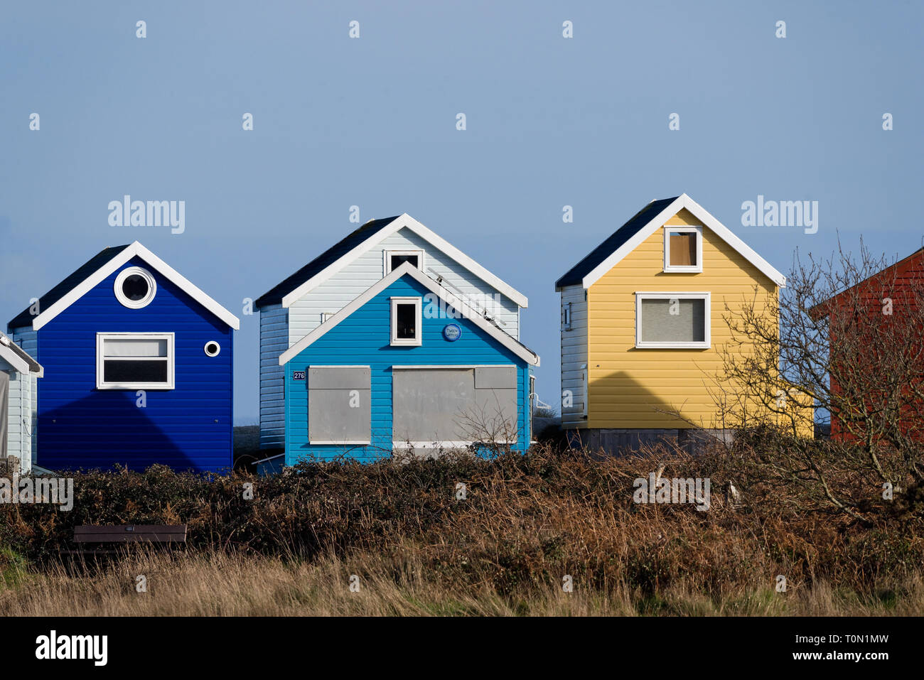 Costly beach huts hi-res stock photography and images - Alamy
