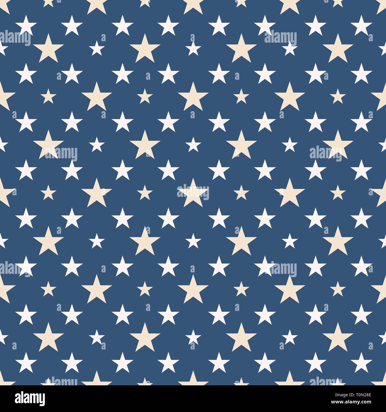 Star shapes on blue background seamless pattern Stock Vector Image ...