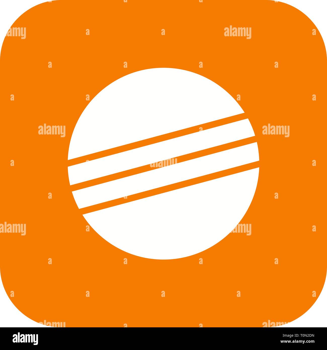 Illustration Eclipse Icon Stock Photo - Alamy