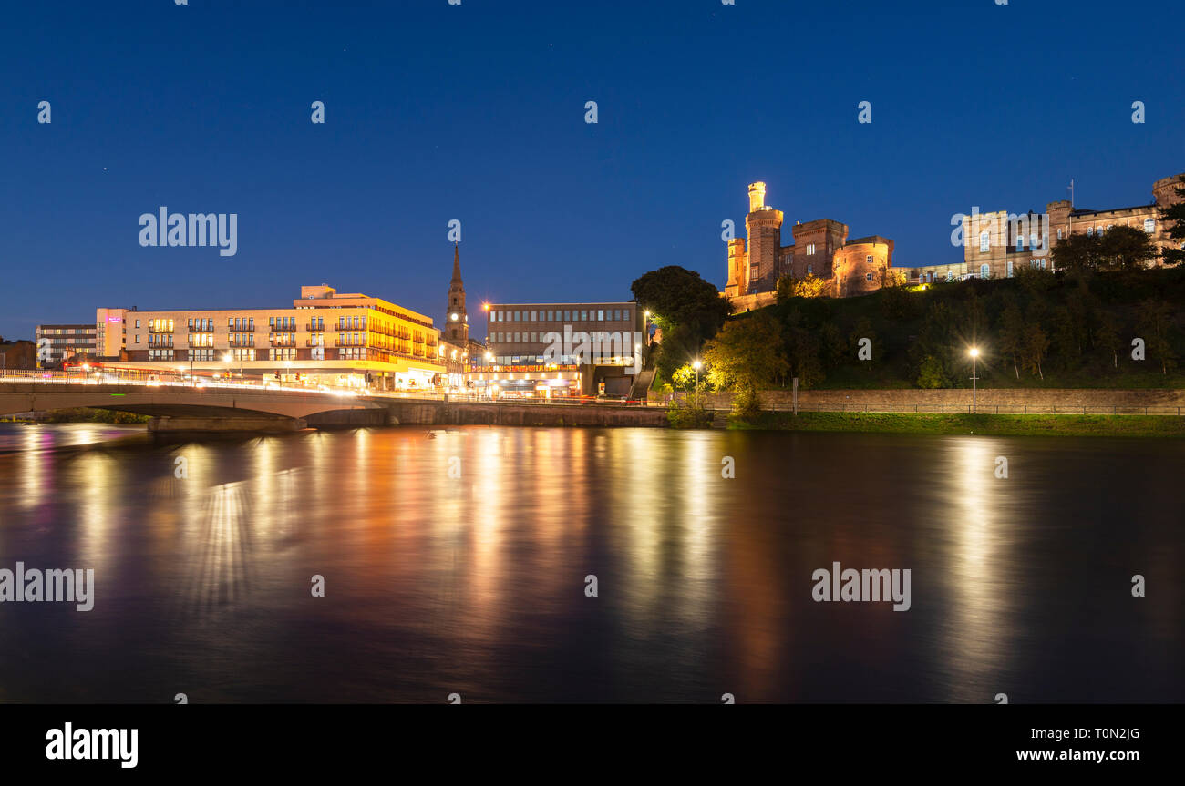 Inverness night hi-res stock photography and images - Alamy