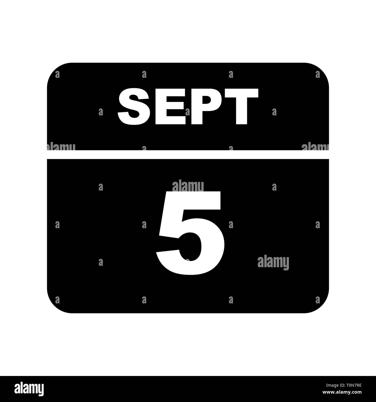 September 5th Cut Out Stock Images & Pictures - Alamy