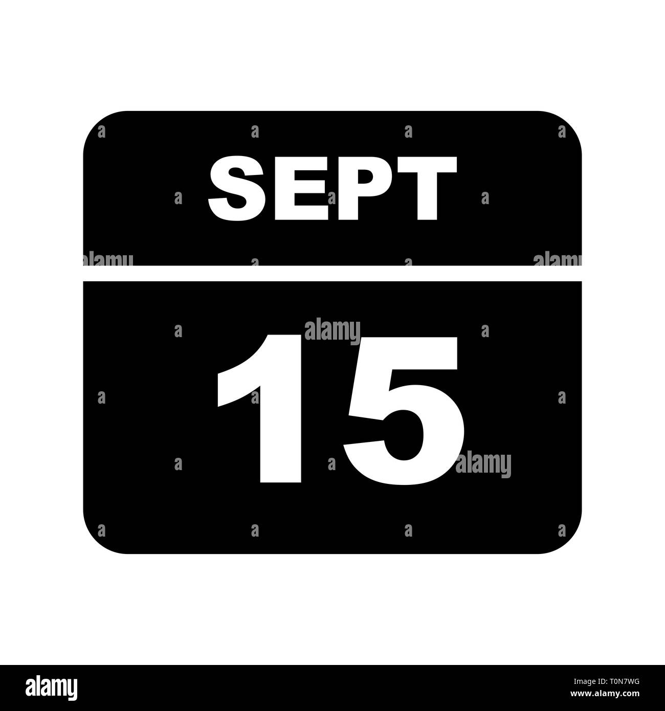 September 15th Cut Out Stock Images & Pictures - Alamy