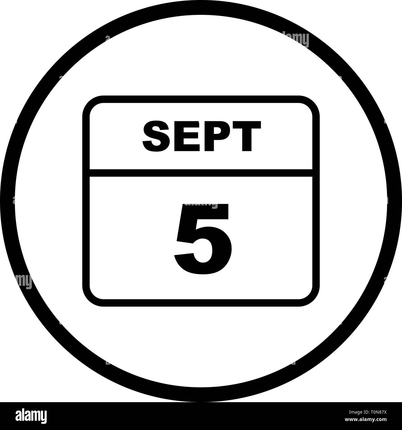 September 5th Black and White Stock Photos & Images - Alamy