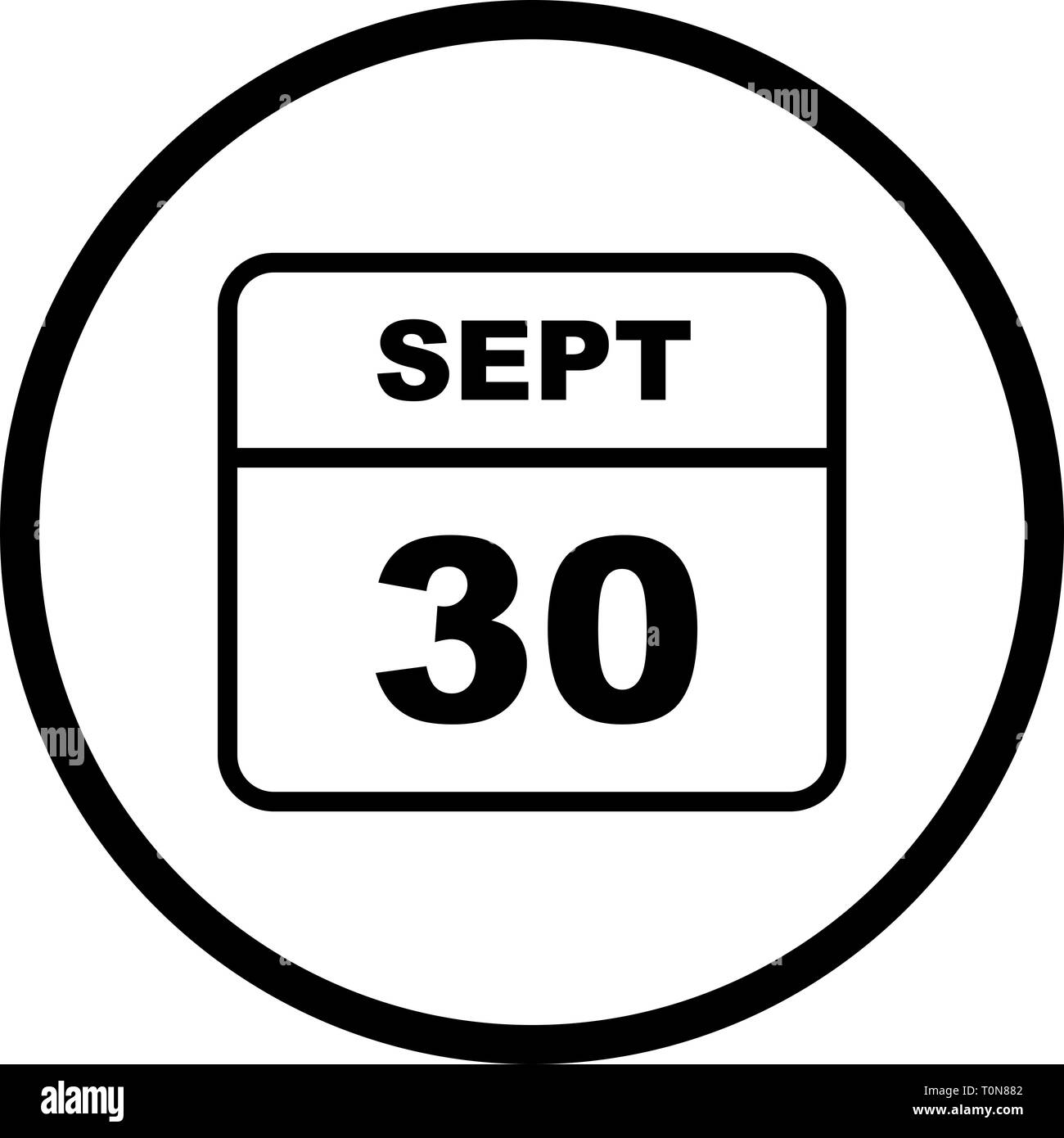 September 30th Black and White Stock Photos & Images - Alamy