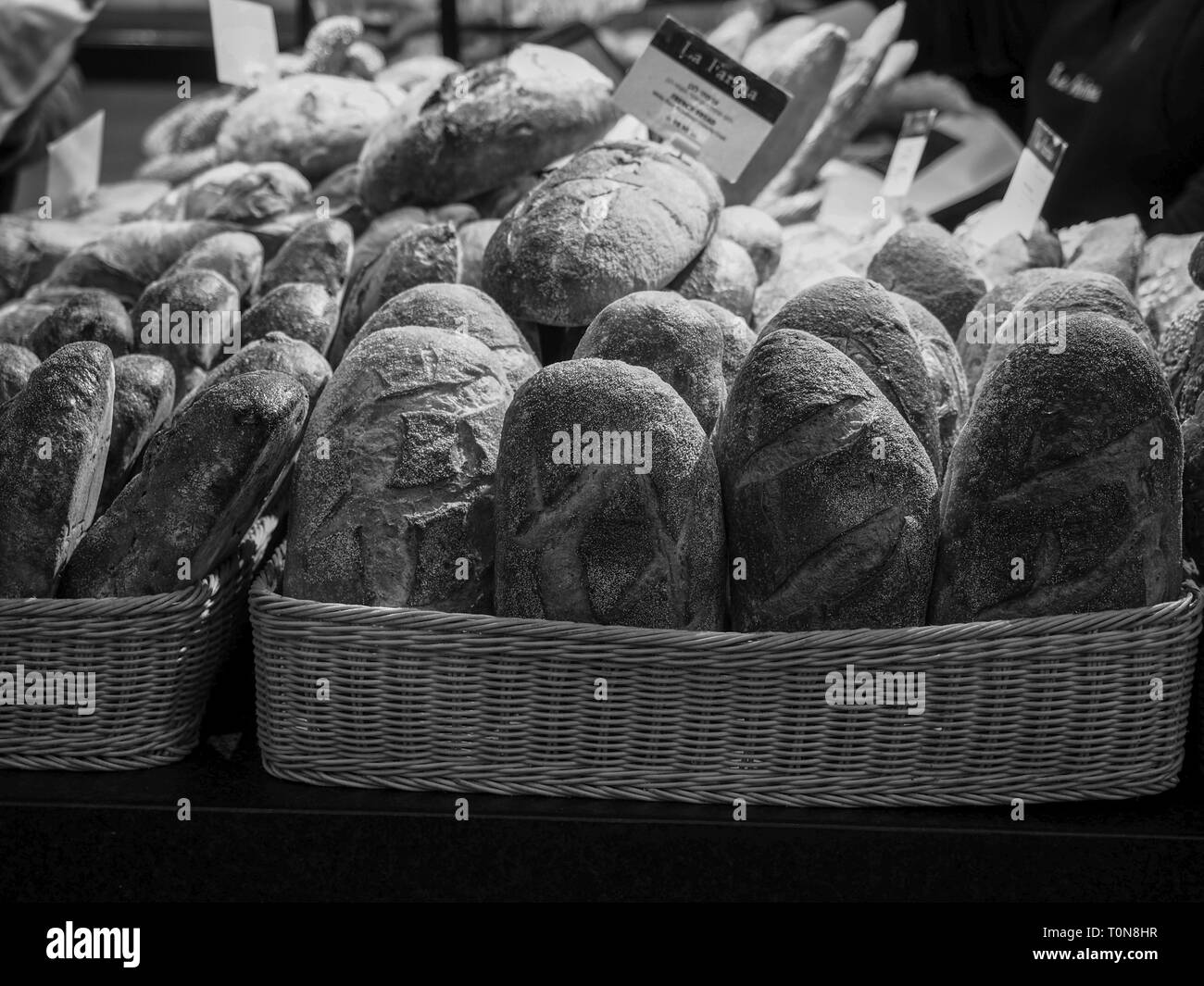 Bread Black and White Stock Photos & Images - Alamy