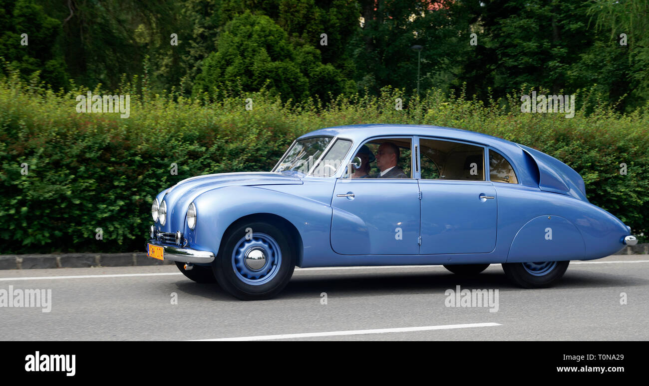 Tatra. Tatransky Oldtimer 2018. Tatranska Lomnica, Slovakia Stock Photo ...
