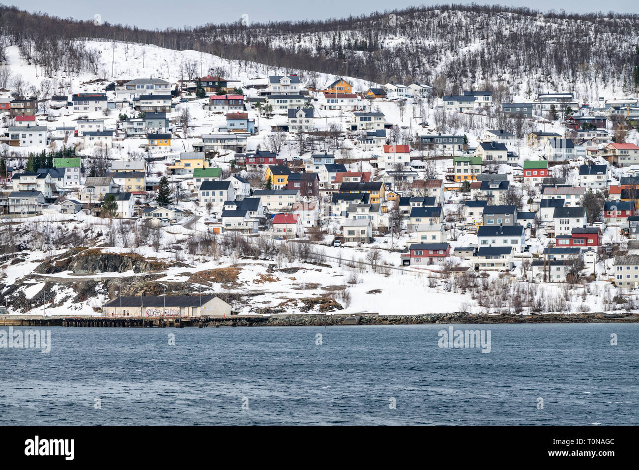 Harstad port hi-res stock photography and images - Alamy