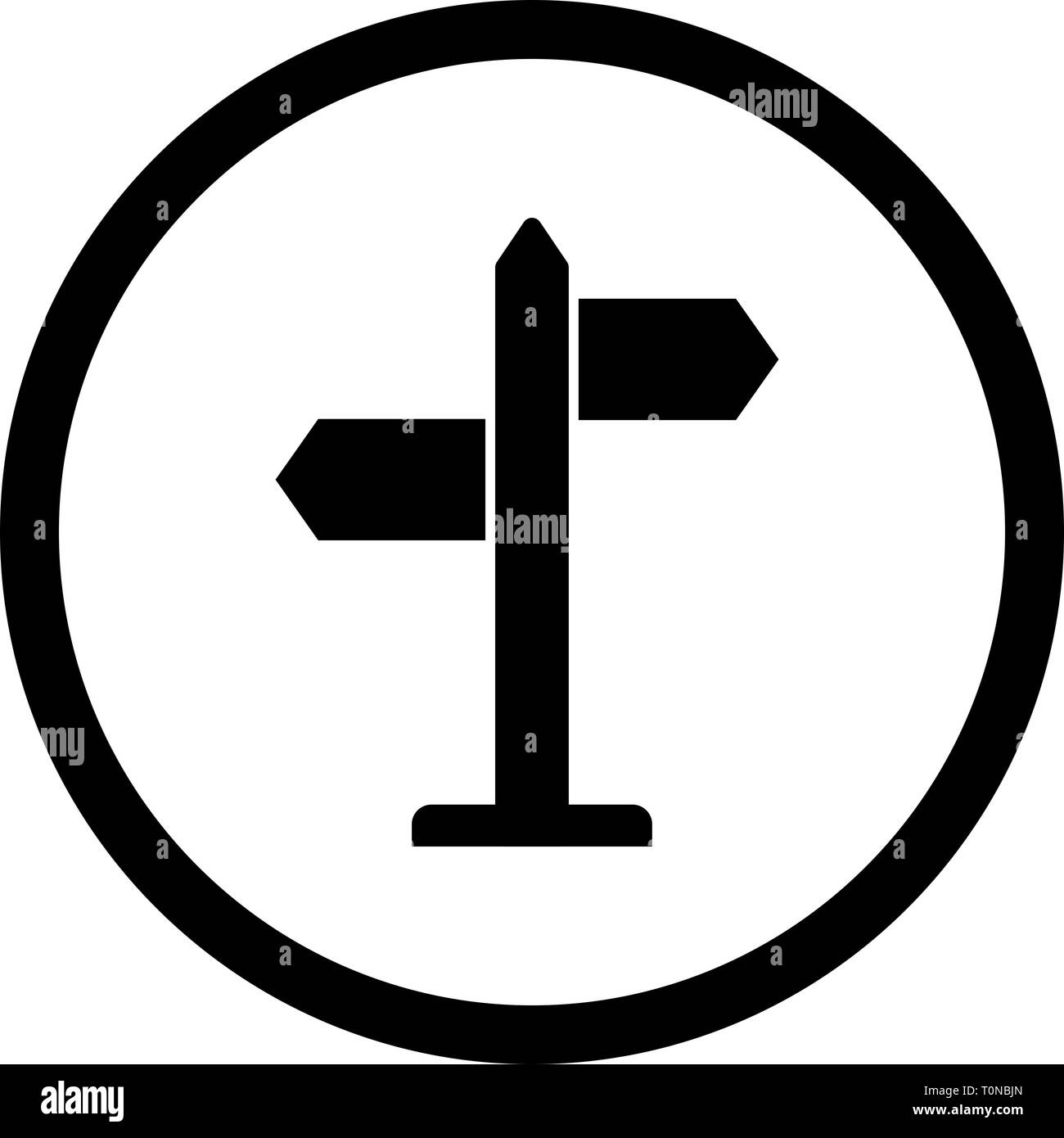 Directions 2 Black and White Stock Photos & Images - Alamy