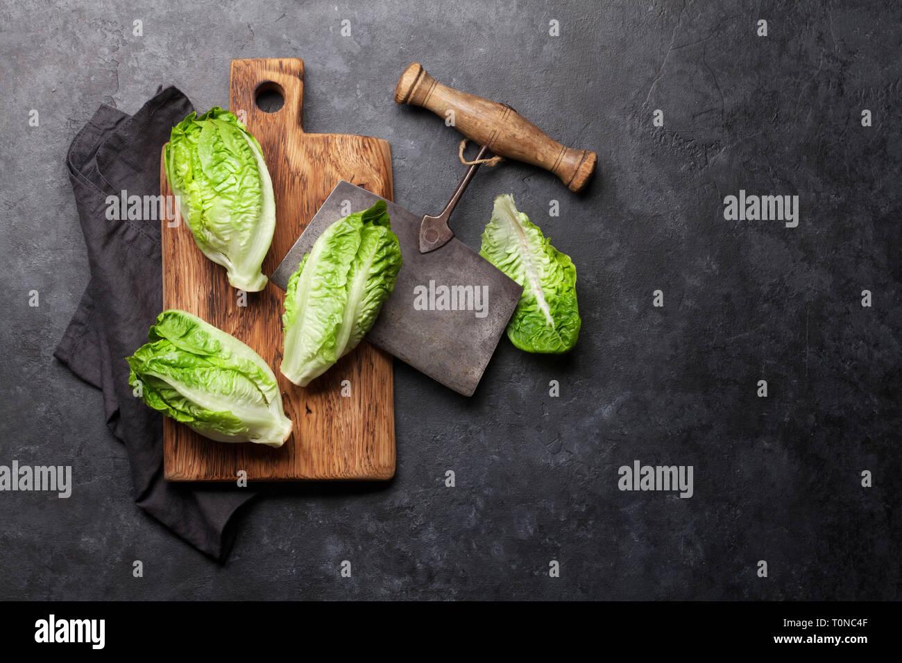 Mini Romaine Lettuce High Resolution Stock Photography and Images - Alamy