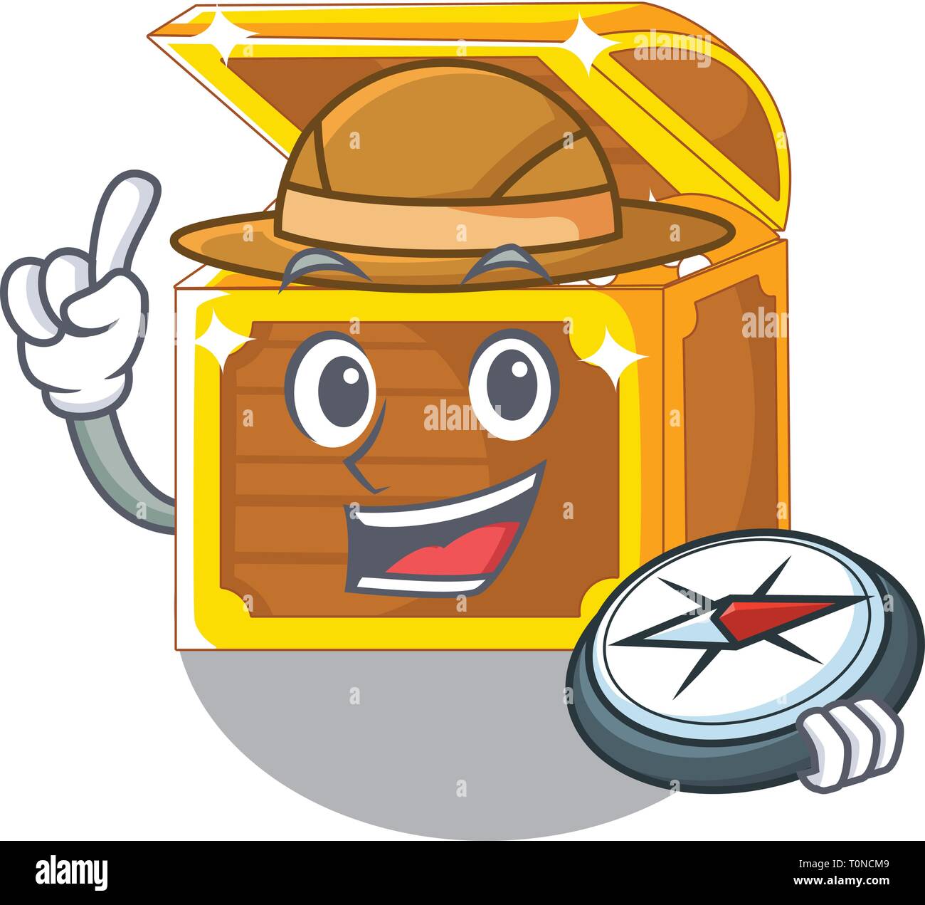 Adventurer treasure Stock Vector Images - Alamy