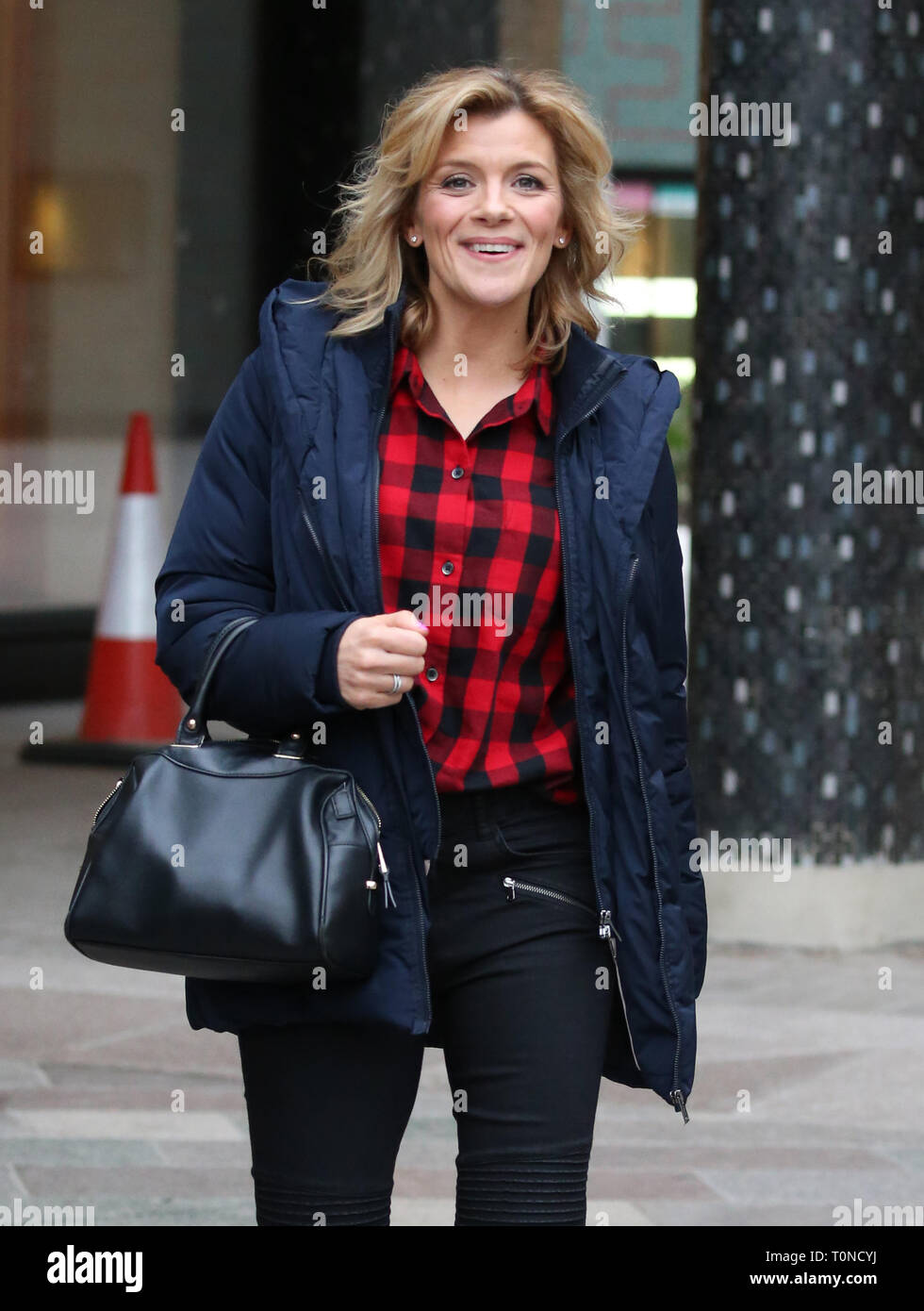 Jane Danson outside ITV Studios Featuring: Jane Danson Where: London ...