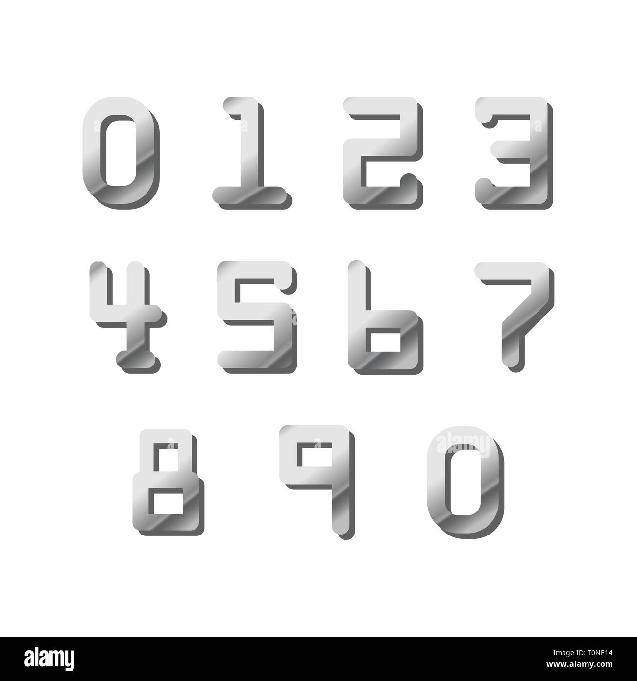 Identity card numbers Stock Vector Images - Alamy