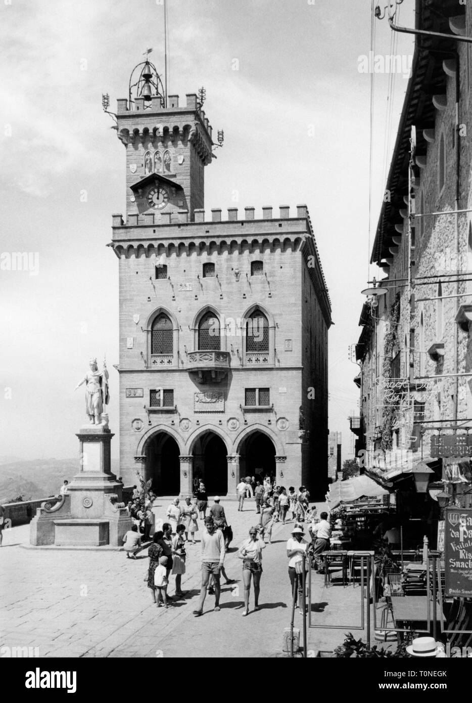 government building, Republic of San Marino, europe 1962 Stock Photo ...