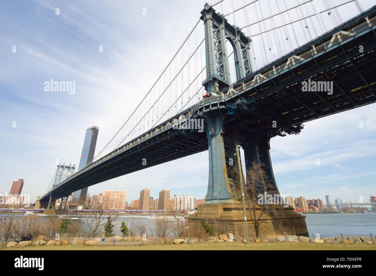 Manhattan bridge washington street hi-res stock photography and images ...