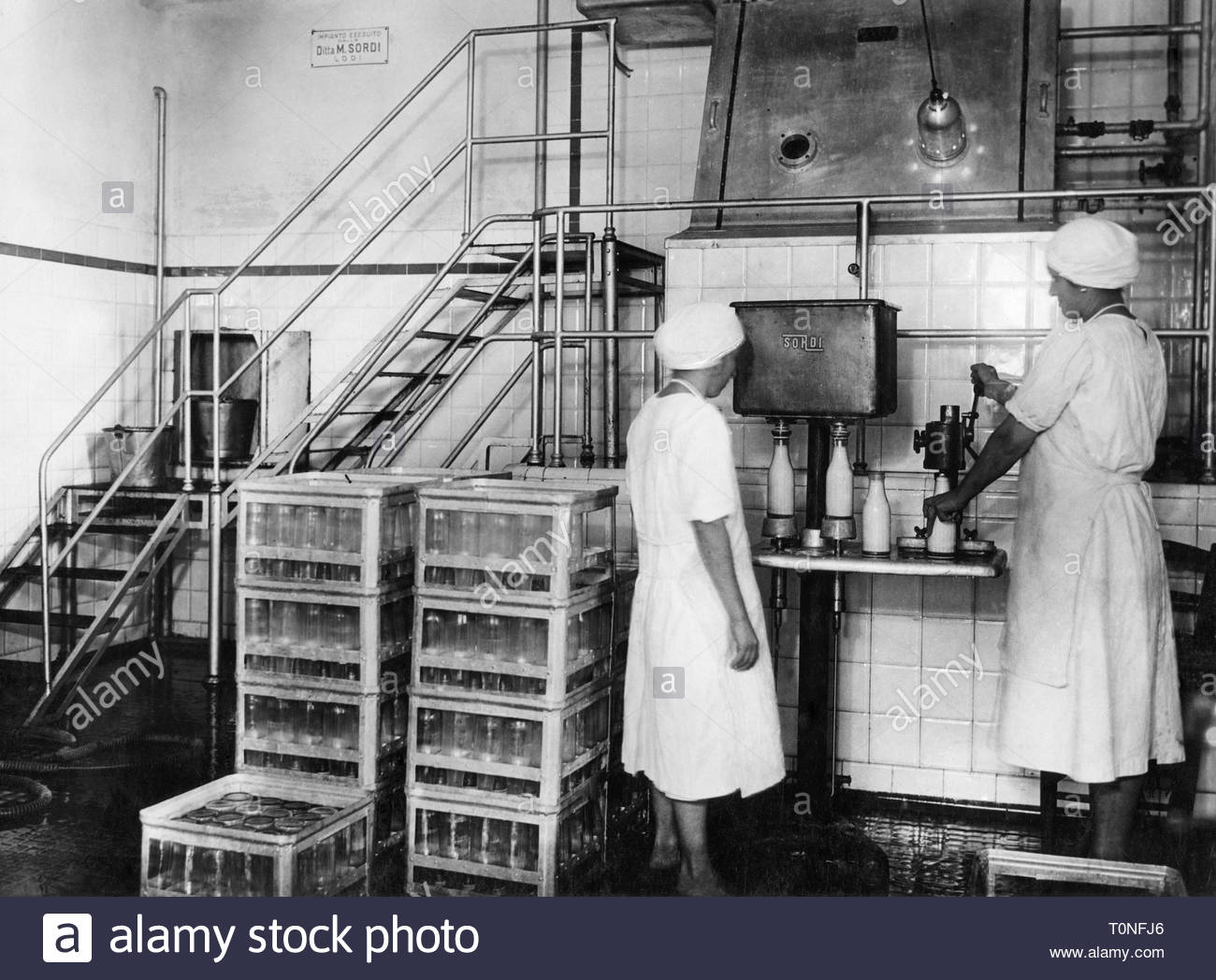 food industry, 1930-1940 Stock Photo - Alamy