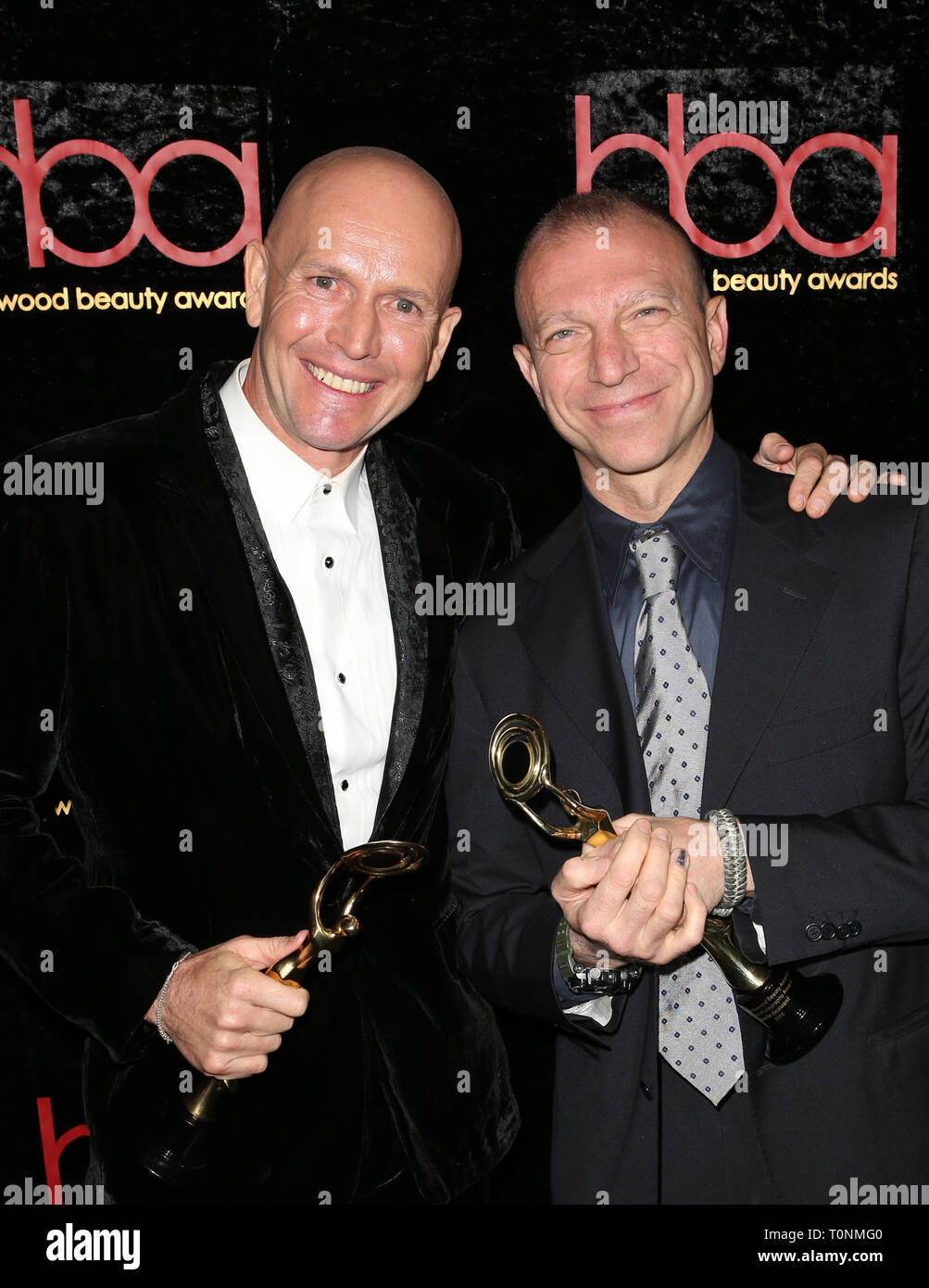 2019 Hollywood Beauty Awards Backstage Featuring: Saint White, Mario ...