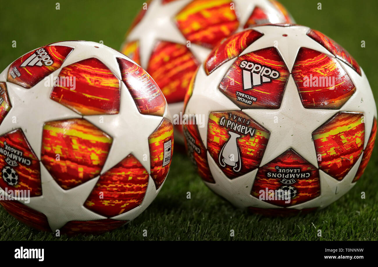 A general view of Adidas match balls Stock Photo - Alamy
